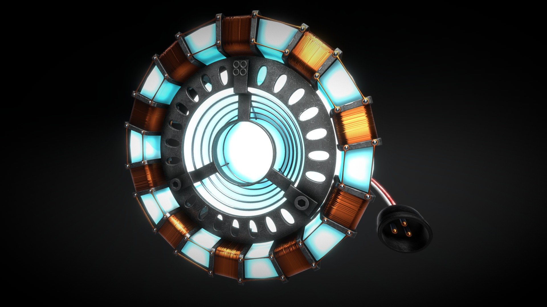 Arc Reactor MK1 (High Poly) - Buy Royalty Free 3D model by Courtney ...