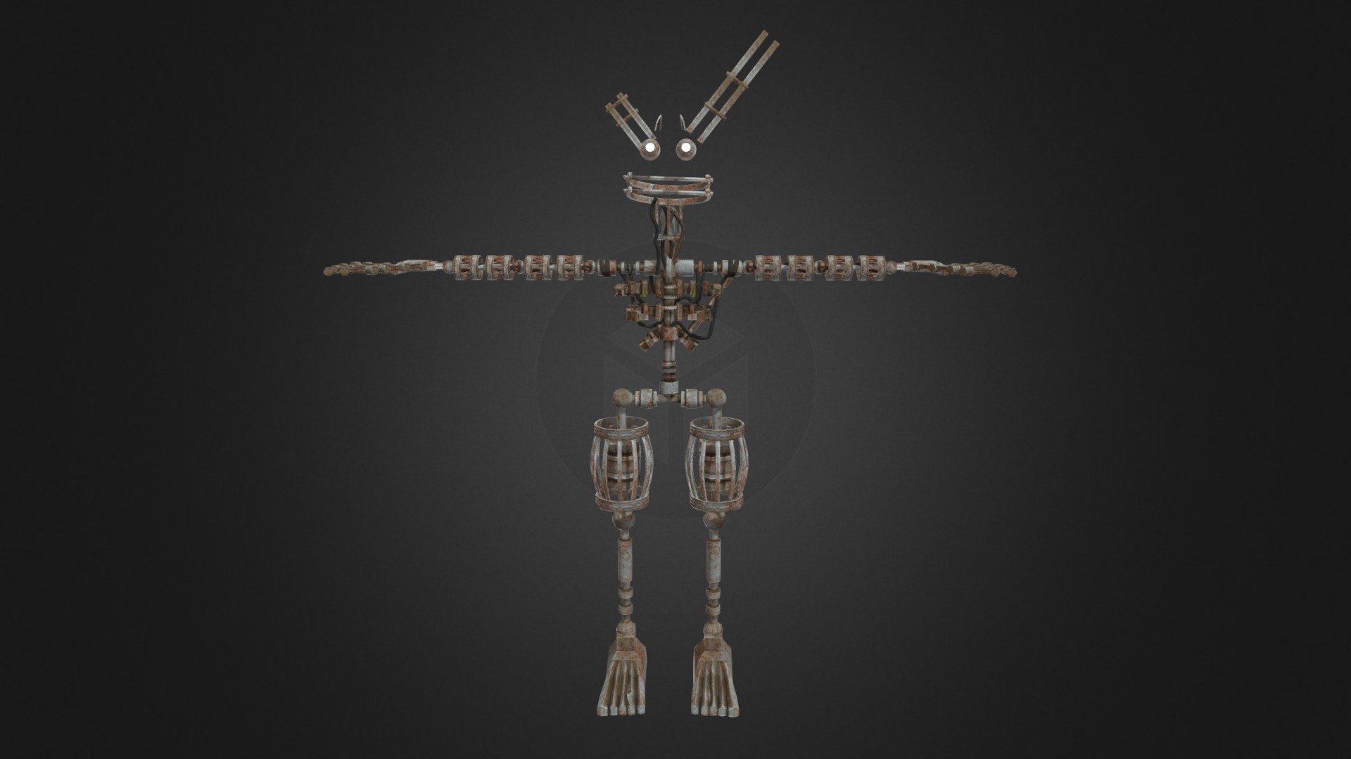 Spinglock Endo | FNaF VR - Download Free 3D model by Captain Allen ...
