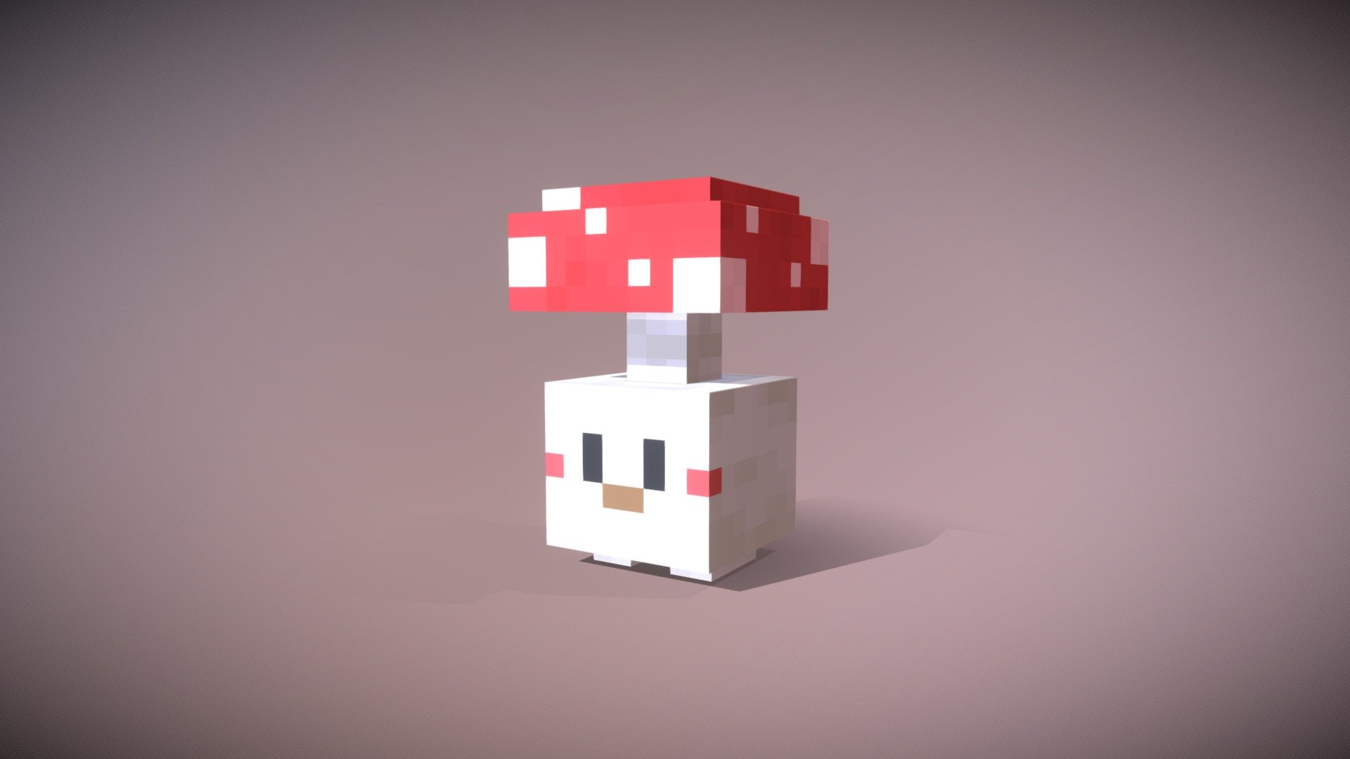 Honguito mascota - 3D model by raydenkonig [ccb2eba] - Sketchfab