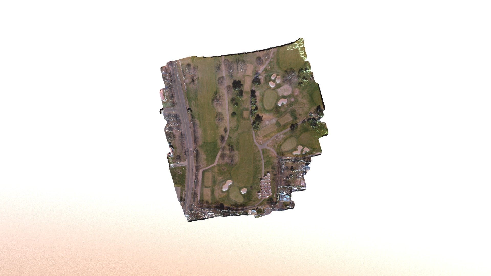 golf course - 3D model by AerialVisionCT [ccb35d9] - Sketchfab