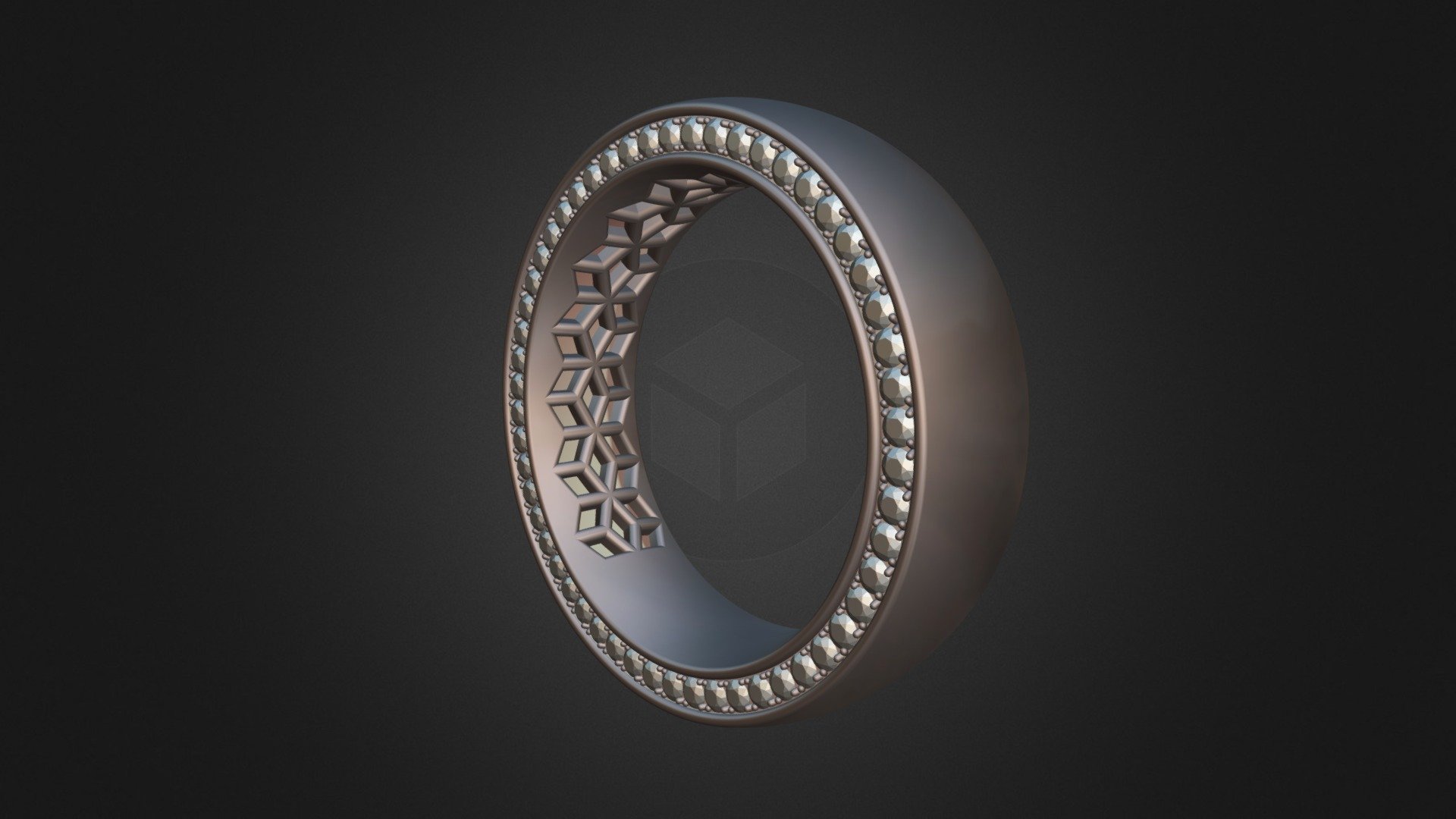 Wedding Band - Download Free 3D model by m.h.jewellerydesigner [ccb6695 ...