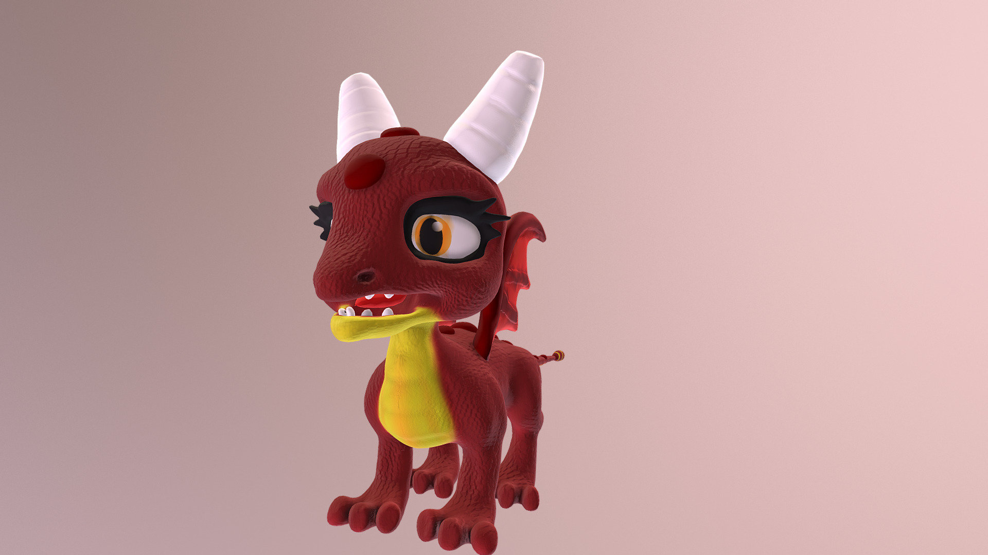 Little Dragon Fire - 3D model by xeratdragons (@dragonights91) [ccb7779 ...