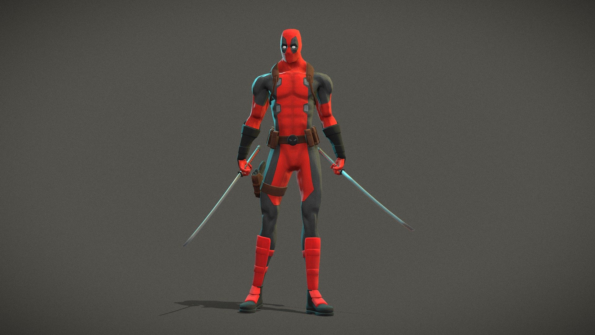 Deadpool - 3D model by Jacobdesigns [ccb8fc9] - Sketchfab