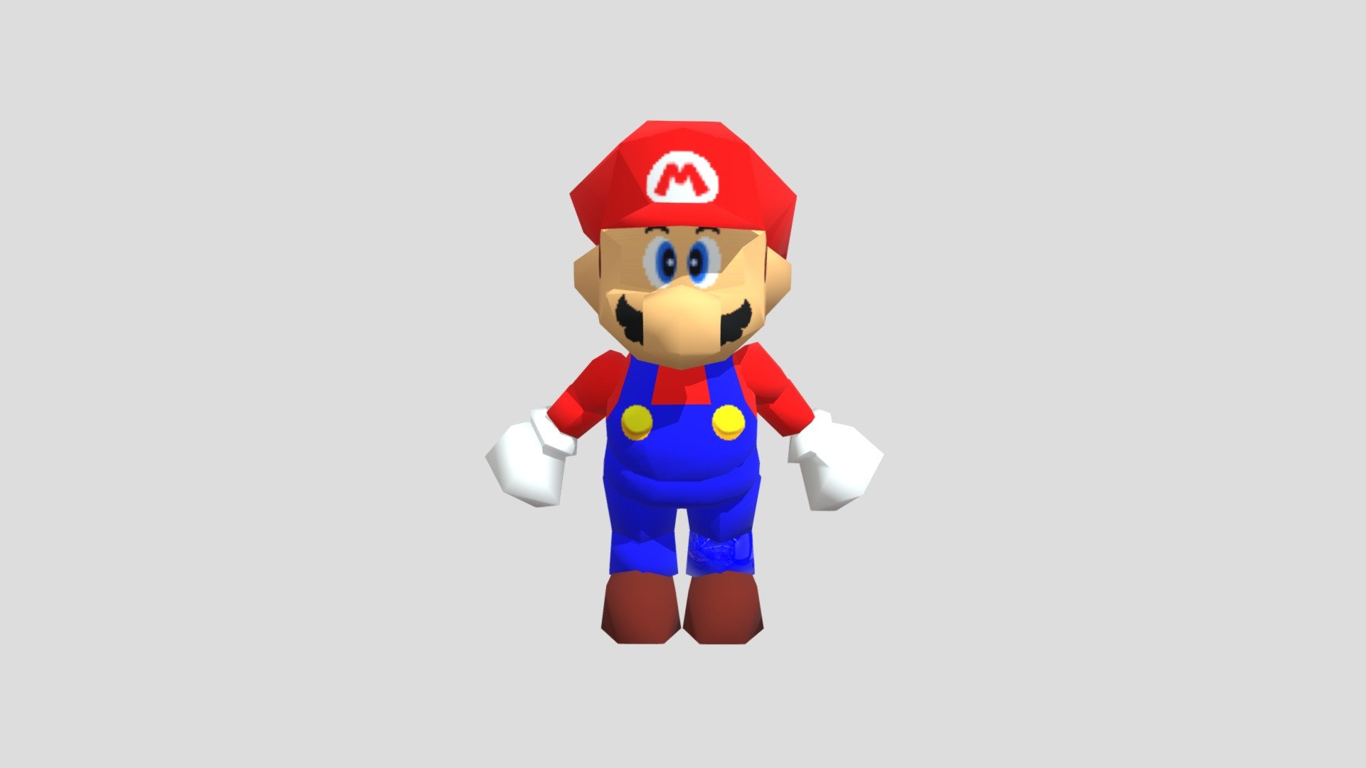 Mario_64_mario - Download Free 3D model by ThisUserIsOutOfService [ccba156] - Sketchfab