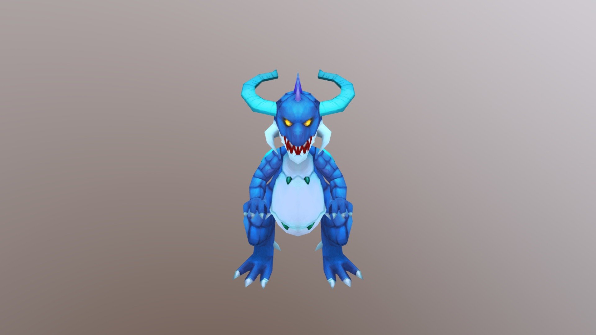 190513_Blue Dragon - 3D model by Yoshika Nguyen (@Yoshika.Nguyen ...