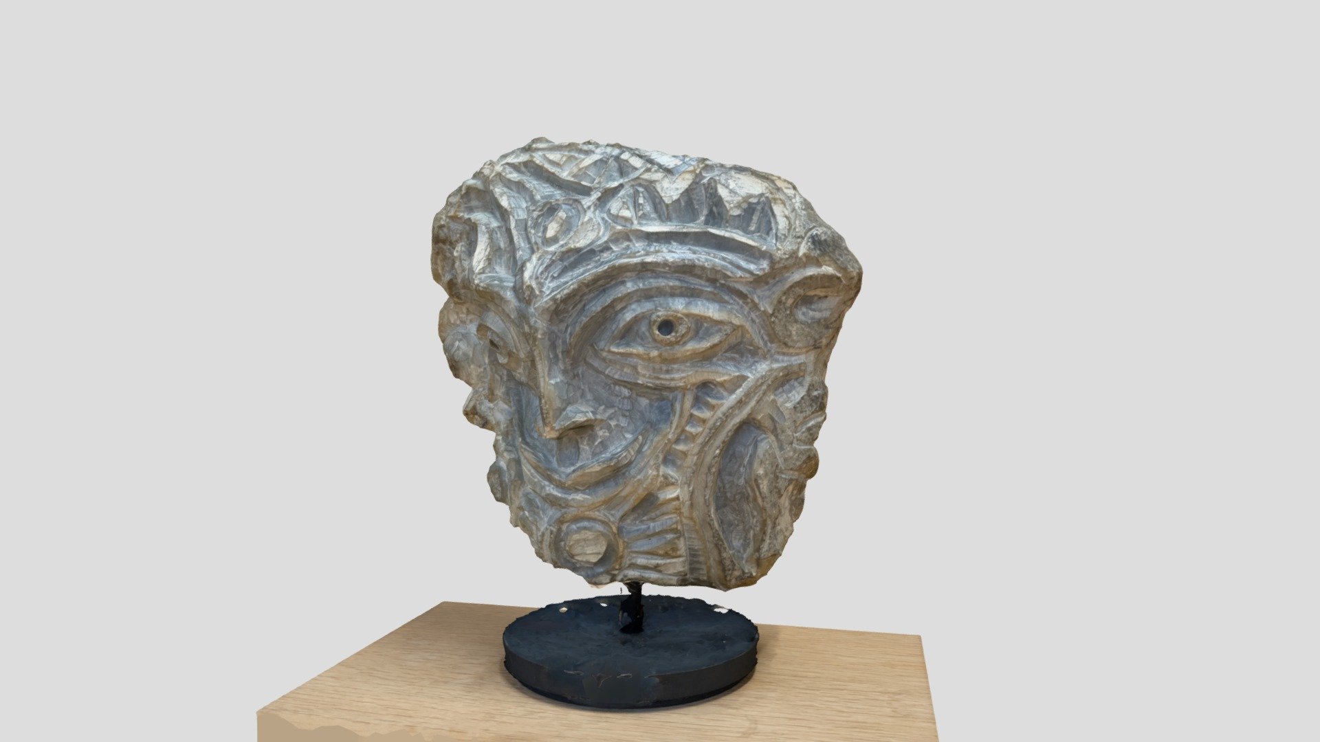 test scan of Krull sculpture head - Download Free 3D model by Jakob ...