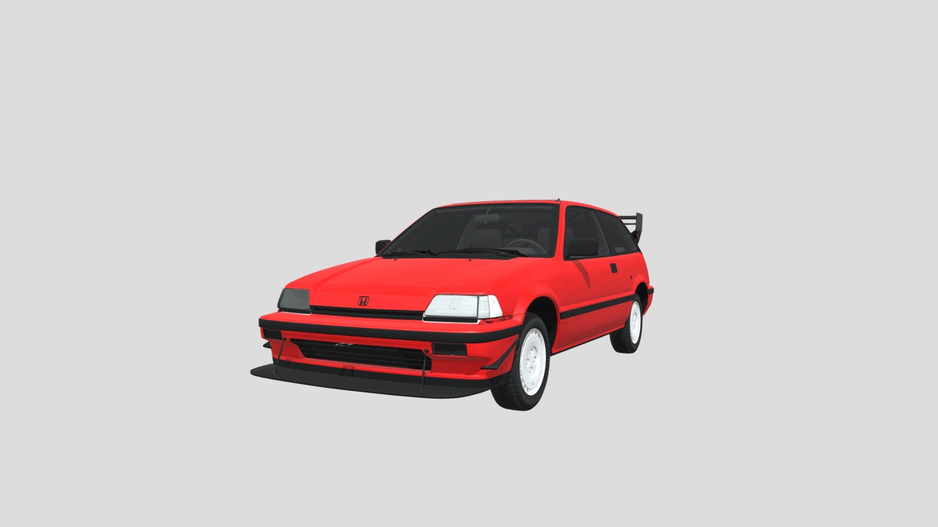 1986 Honda Civic Si - Download Free 3D model by Bobby the TCF and FSP ...