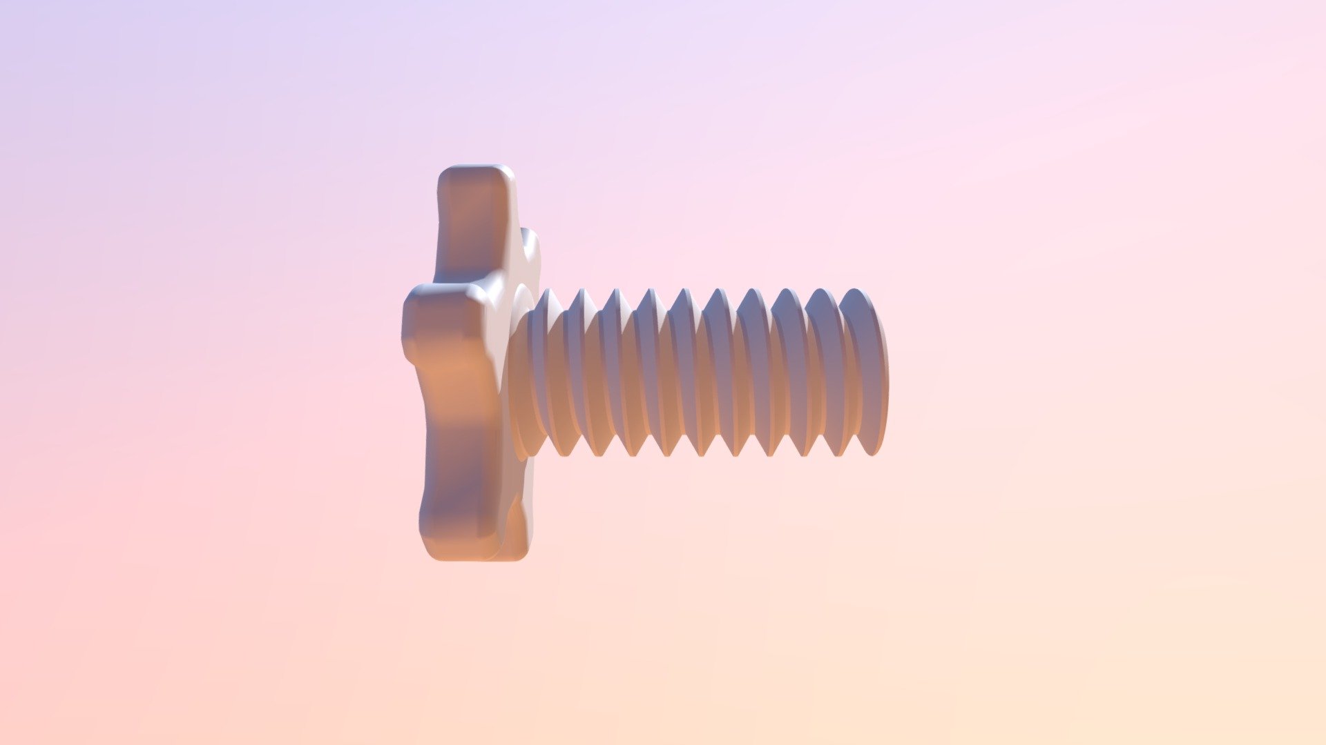 Screw - 3D model by akypata [ccbd535] - Sketchfab