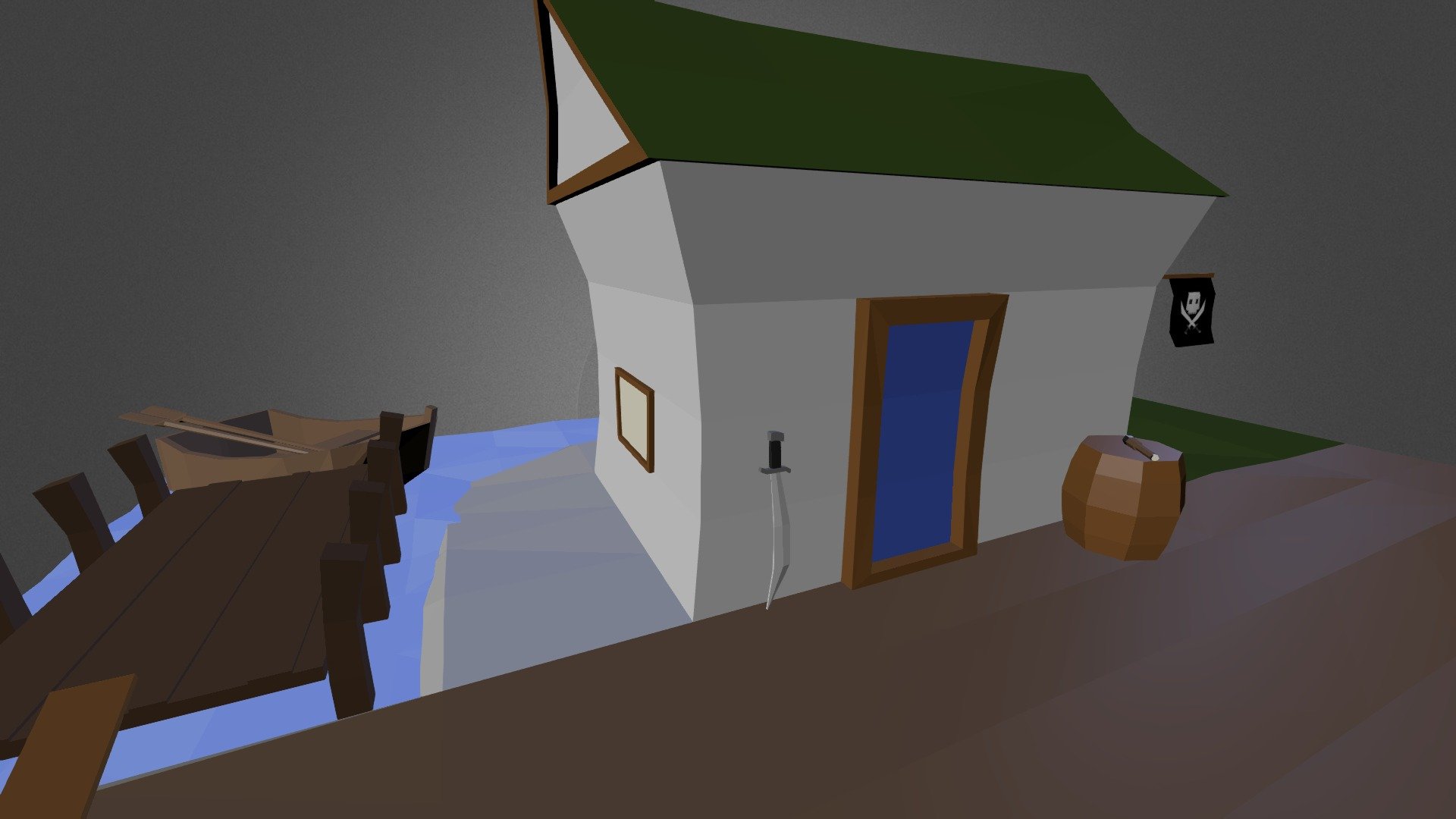 Pirate Inn - 3D model by deerel [ccbe1f1] - Sketchfab