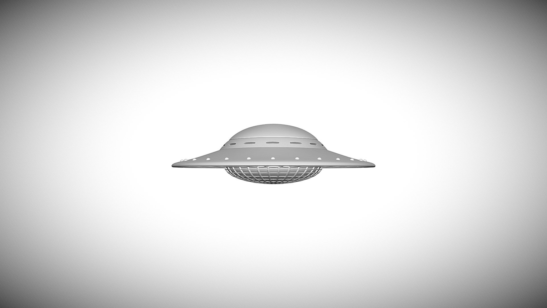 Large Saucer-type (UFO) - 3D model by David Malkasian (@note2david97 ...