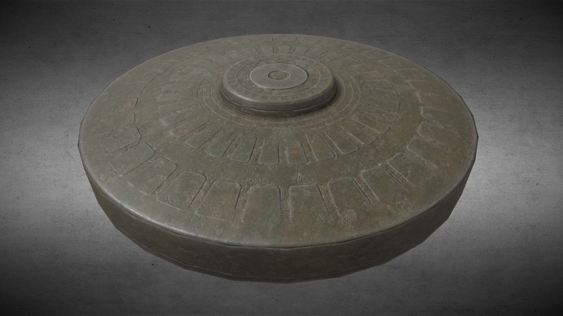 Landmine - Download Free 3D model by AdamKozakGrafika [ccbf72c] - Sketchfab