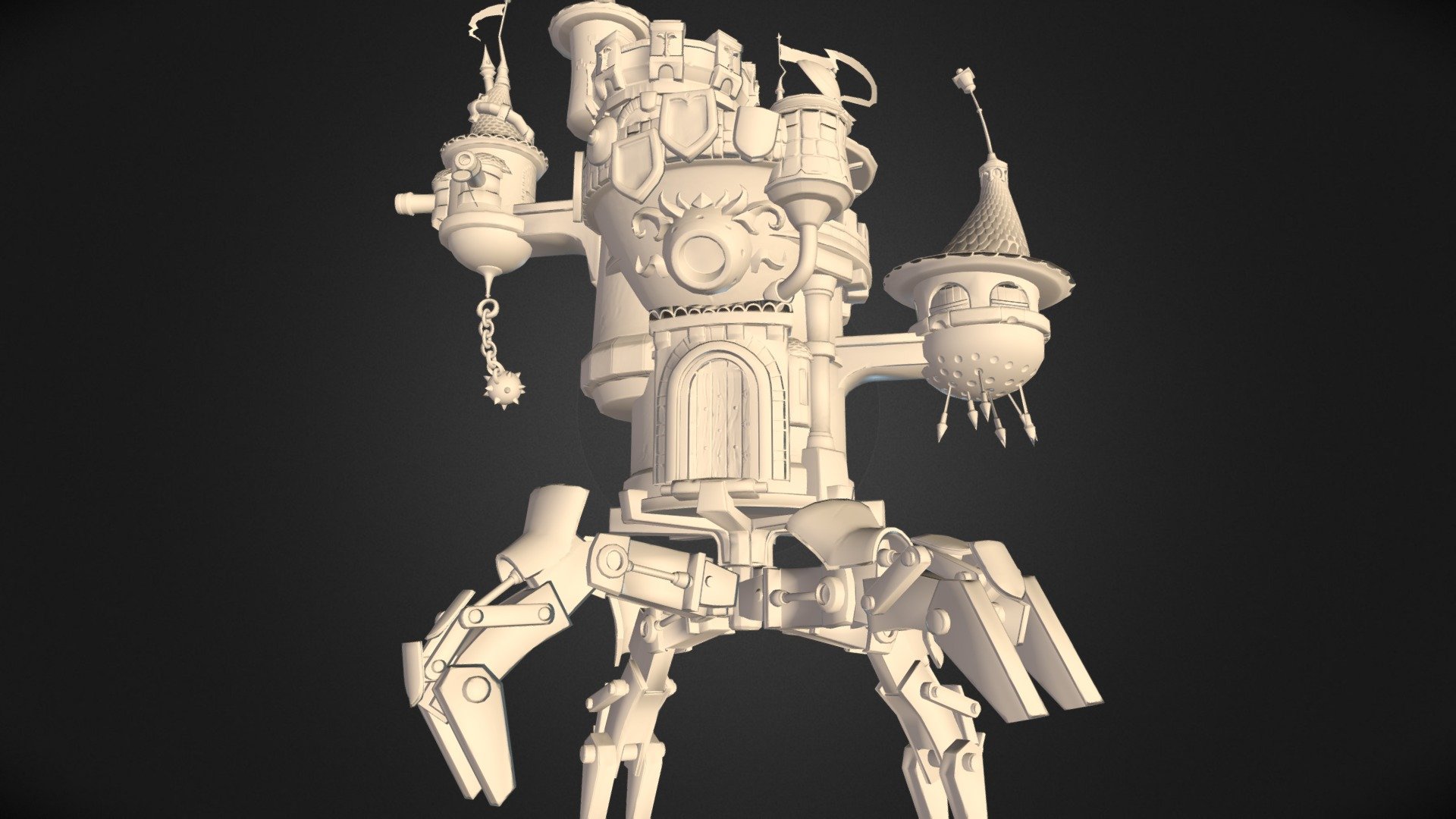 Fort Walker (Normal Map Only) - 3D model by austinchalk [ccc0cce ...