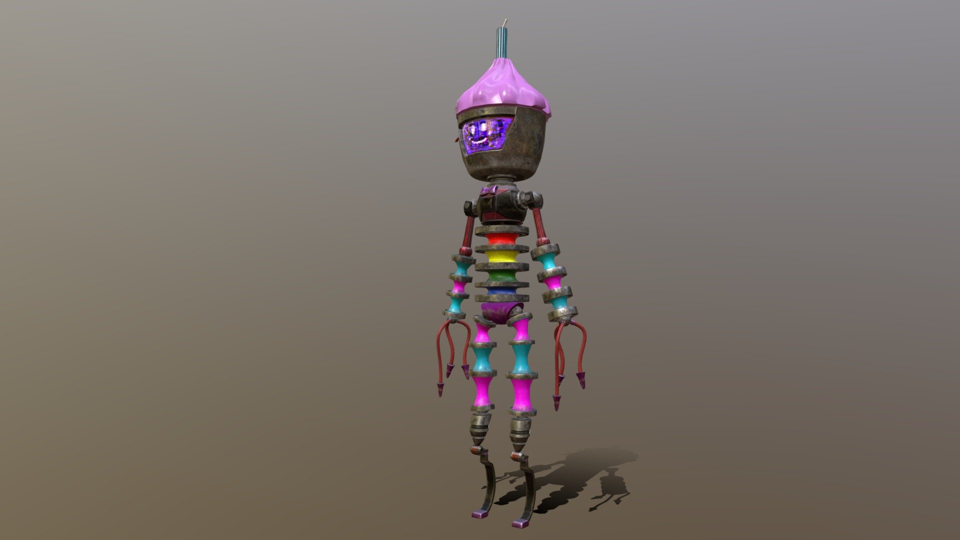 Hard Surface- SURP-R1ZE Party Robot - Download Free 3D model by Allen ...