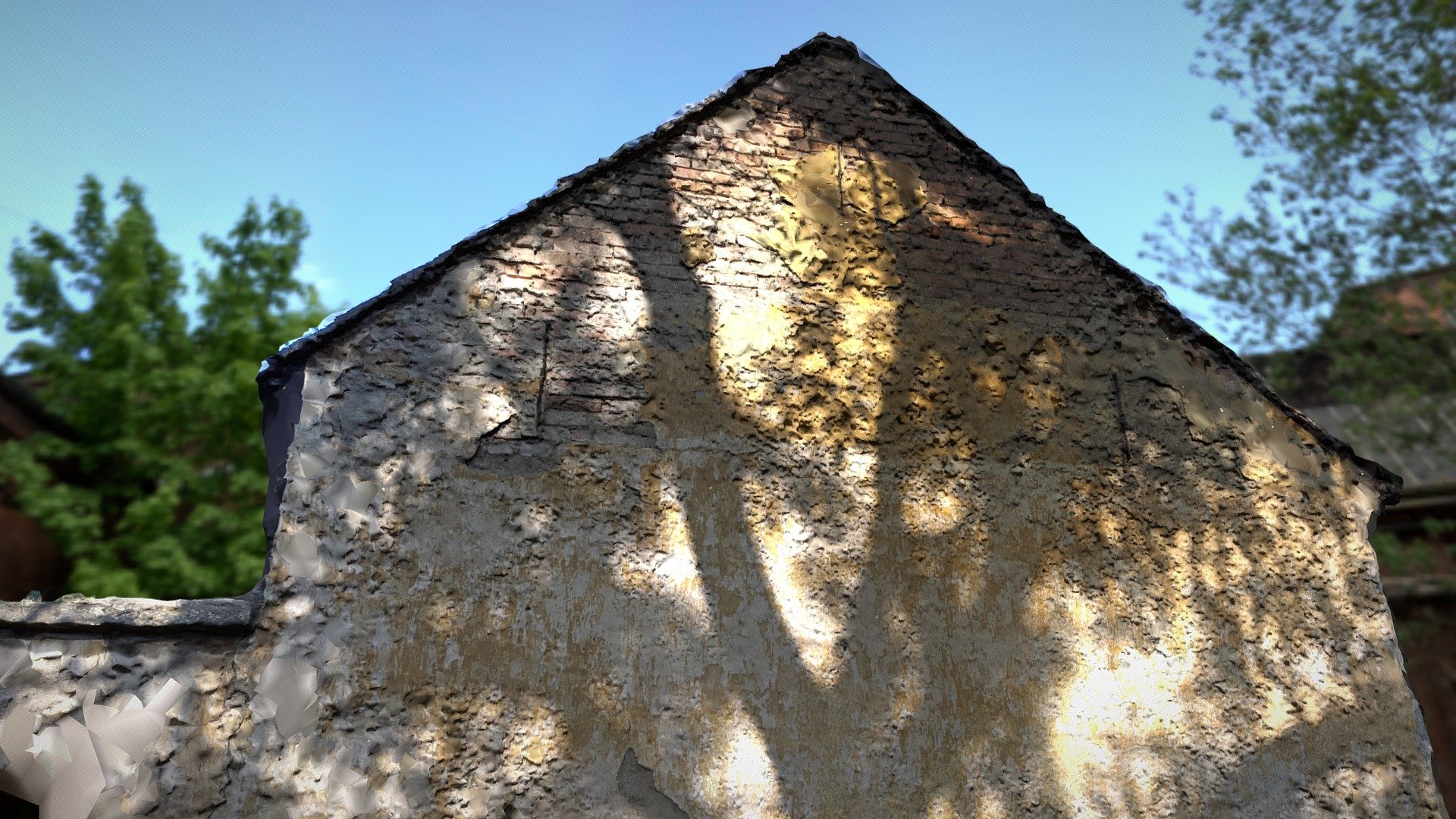Scan The Surrounding - Old House Facade - Download Free 3D model by ...