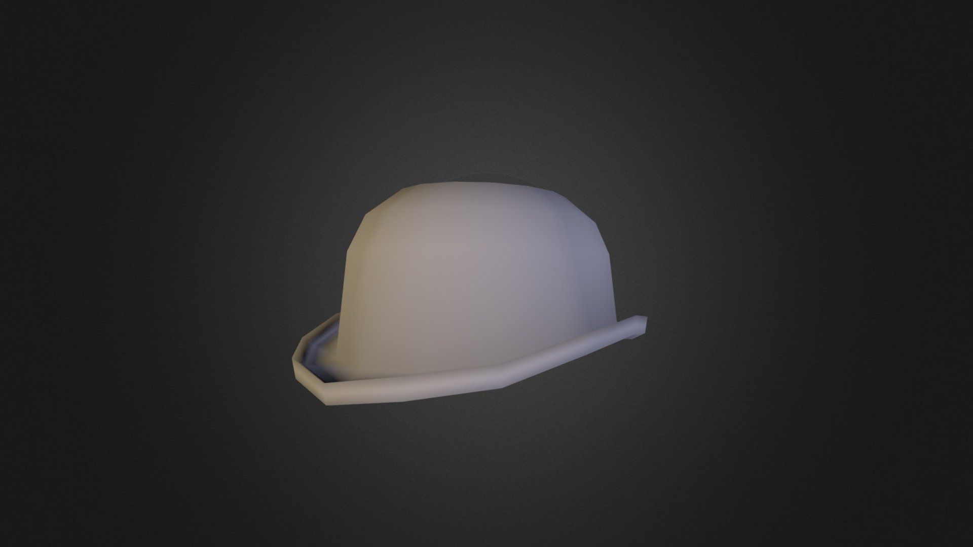 practice bowler hat - 3D model by the monotonist (@themonotonist ...