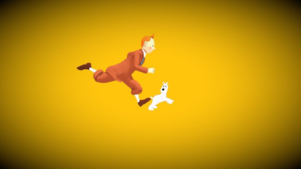 Tintin - A 3D model collection by trcolfcol - Sketchfab