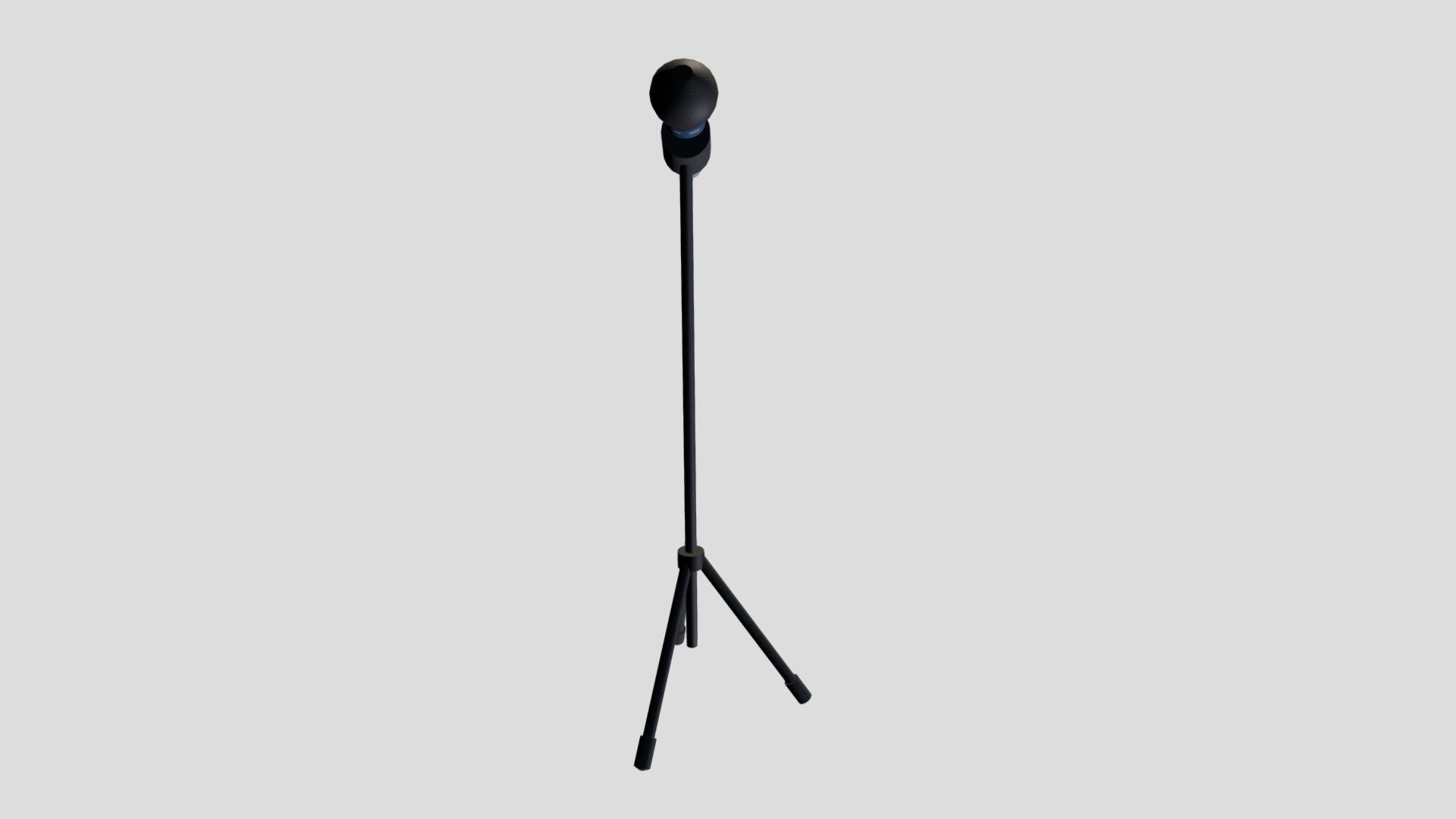 Low Poly Mic Stand - Download Free 3D model by fbillings [ccc4977 ...