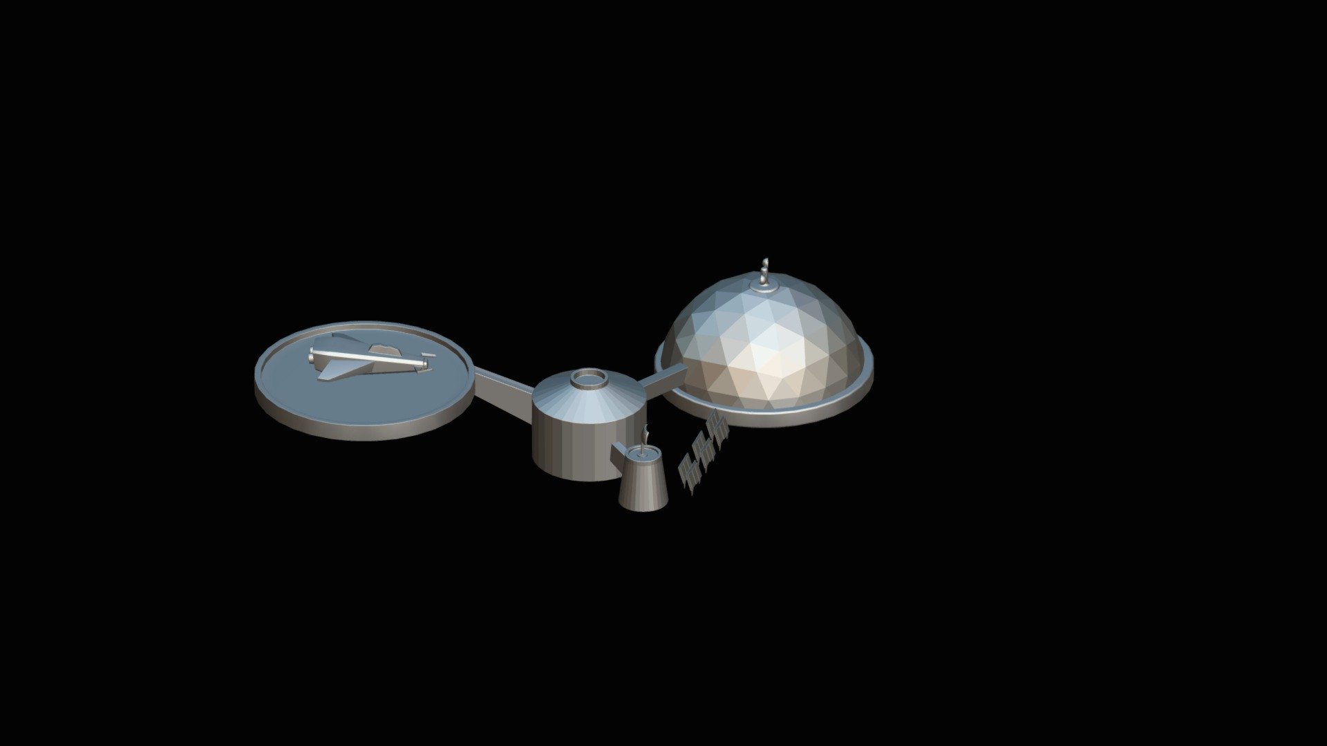 space station Low poly - Download Free 3D model by Peace (@Aymanrana ...