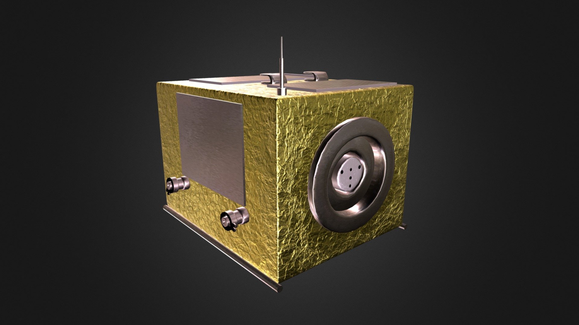 SAT02 Body (Satellite) - Download Free 3D model by Hodisfut [ccc581e ...
