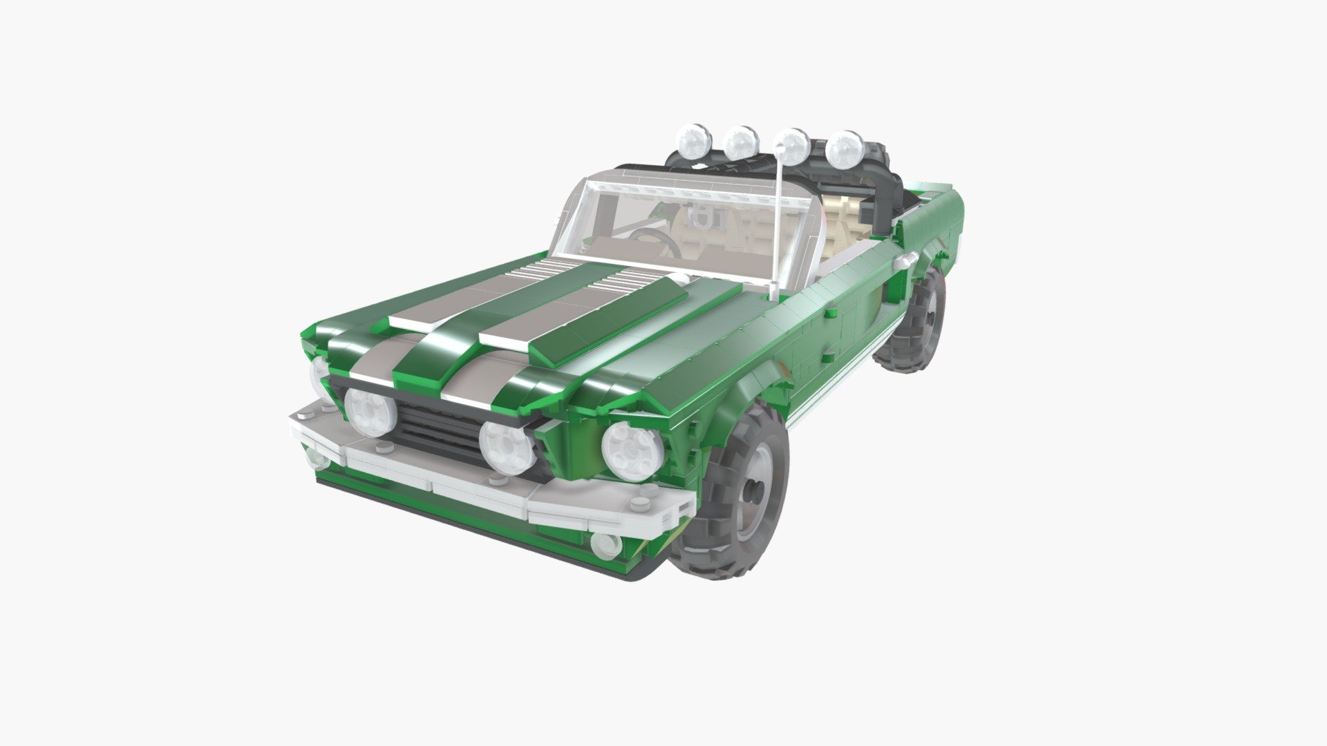 LEGO Muscle Car US Offroad - Buy Royalty Free 3D model by HUuser2024 ...