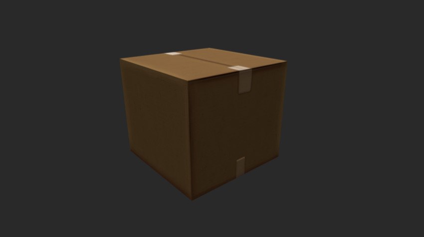 Cardboard Box (Miniature Circus) - 3D model by sazberryftw [ccc71fa ...
