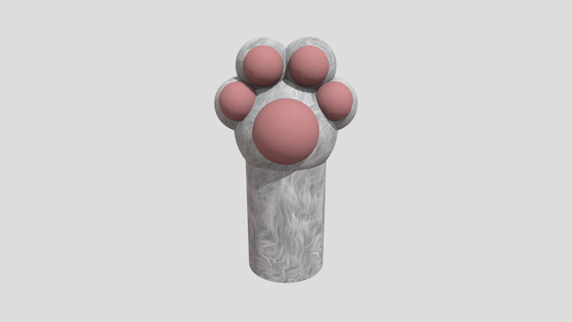 3D Cat Paw Obstacle - Download Free 3D model by KristinaPage [ccc7e7e] - Sketchfab