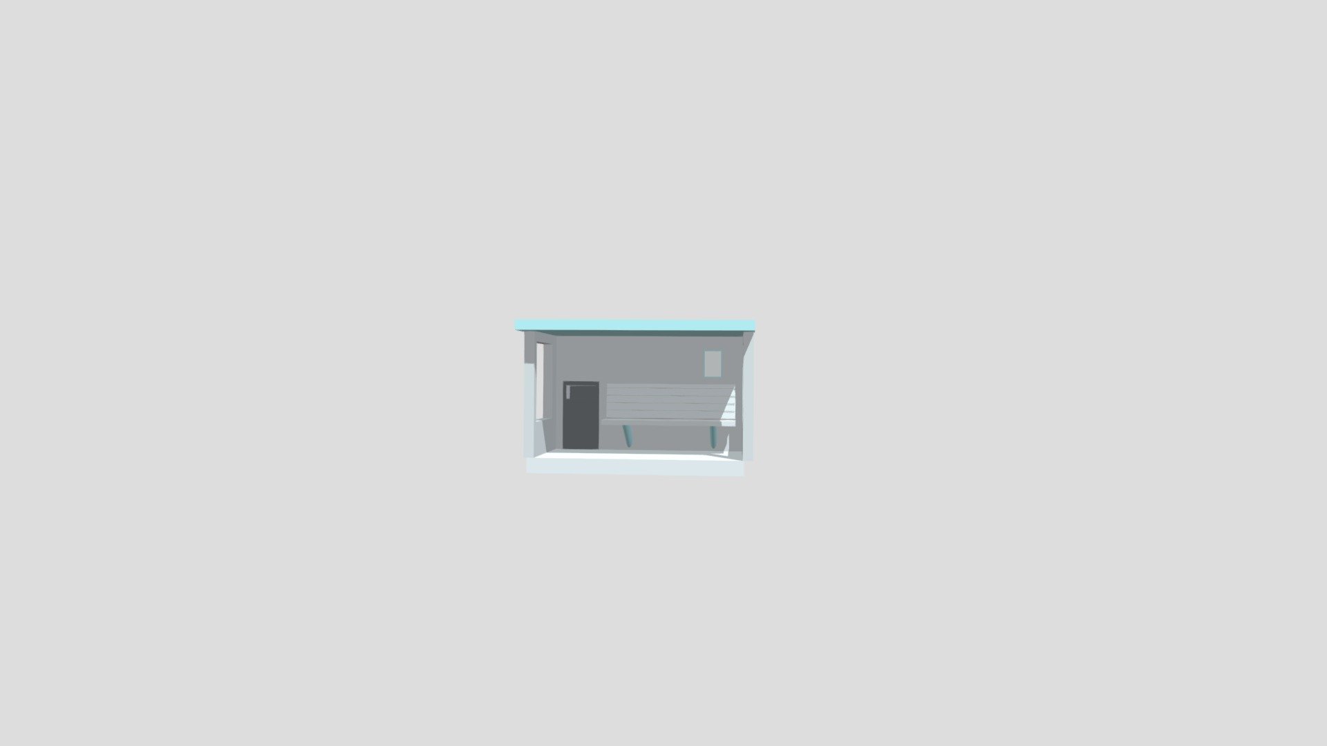 Copy of Final bus stop design - 3D model by Jack.j-24 [ccc8527] - Sketchfab