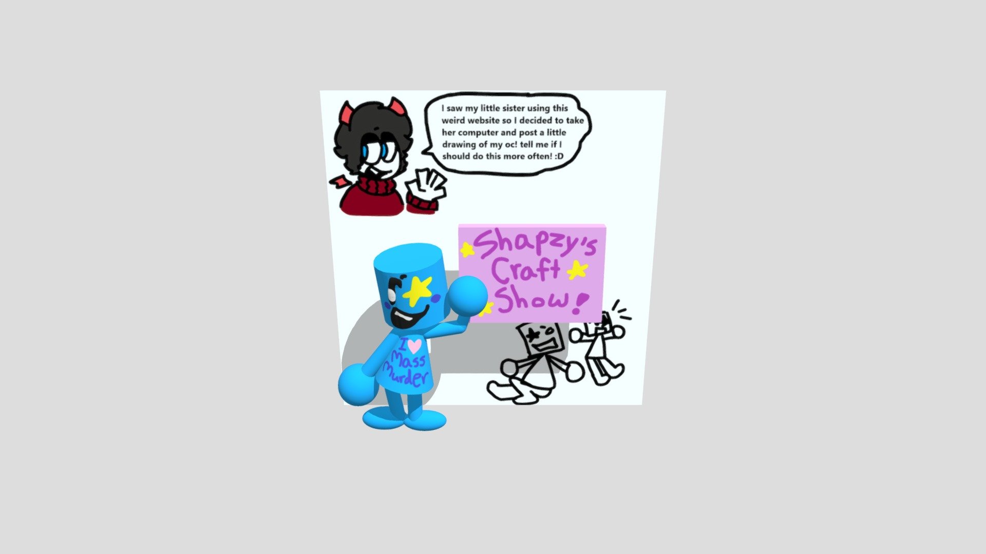 MY Silly Oc Shapzy :D - Download Free 3D model by anthony.EXE1 ...