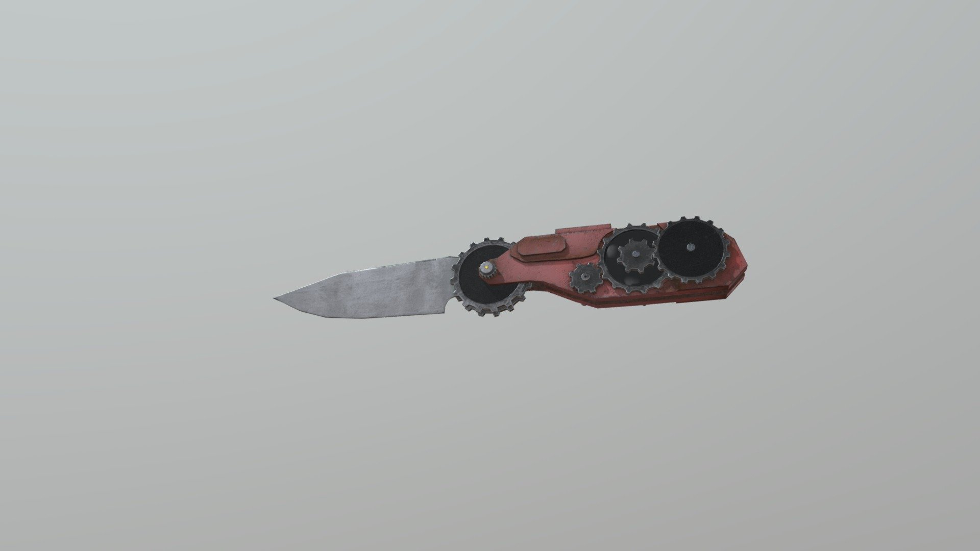 Steampunk Knife - Download Free 3D model by jonaklaro [ccc9f28] - Sketchfab