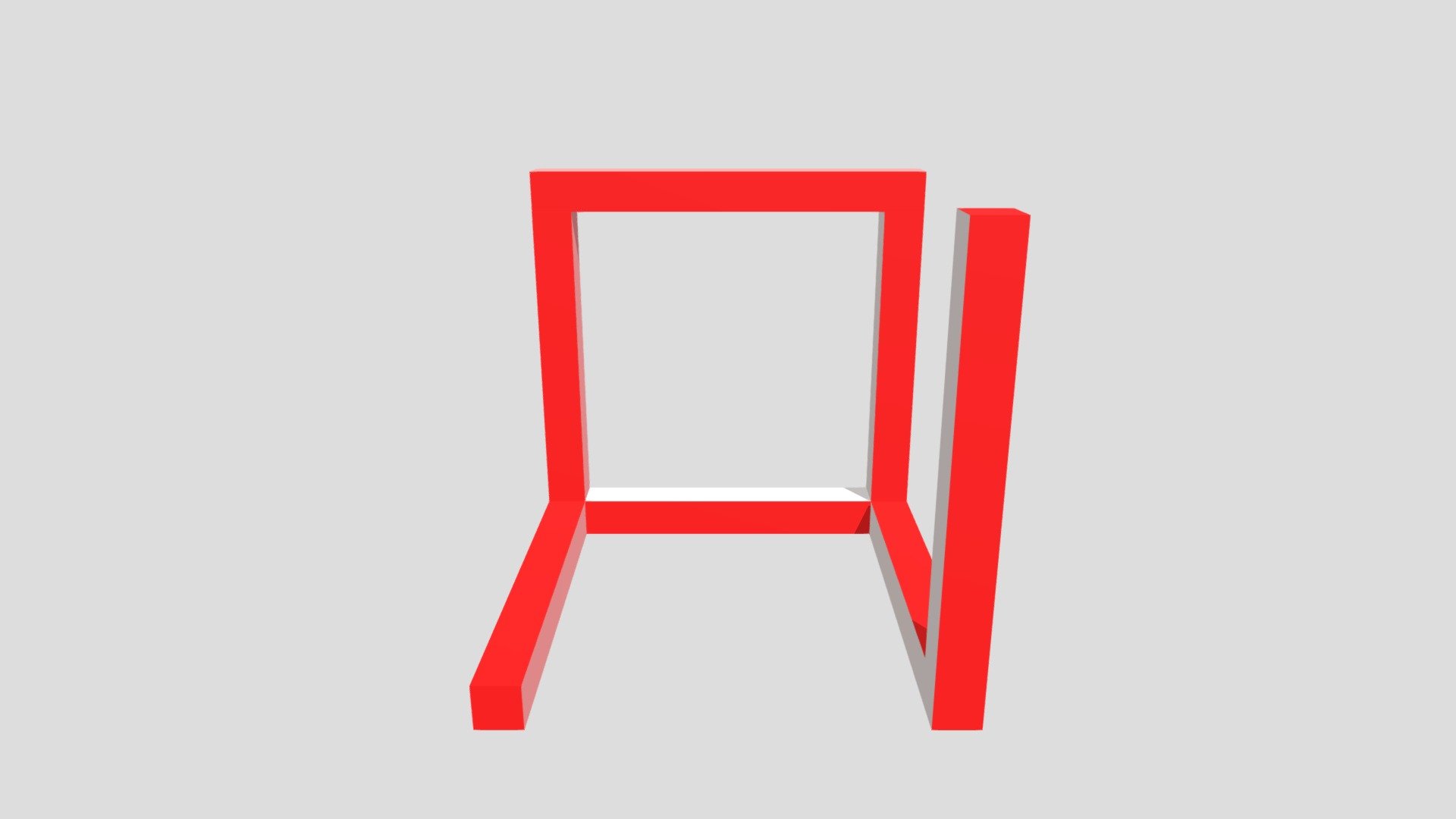 Incomplete Open Cube Color 1 - Download Free 3D model by professor ...
