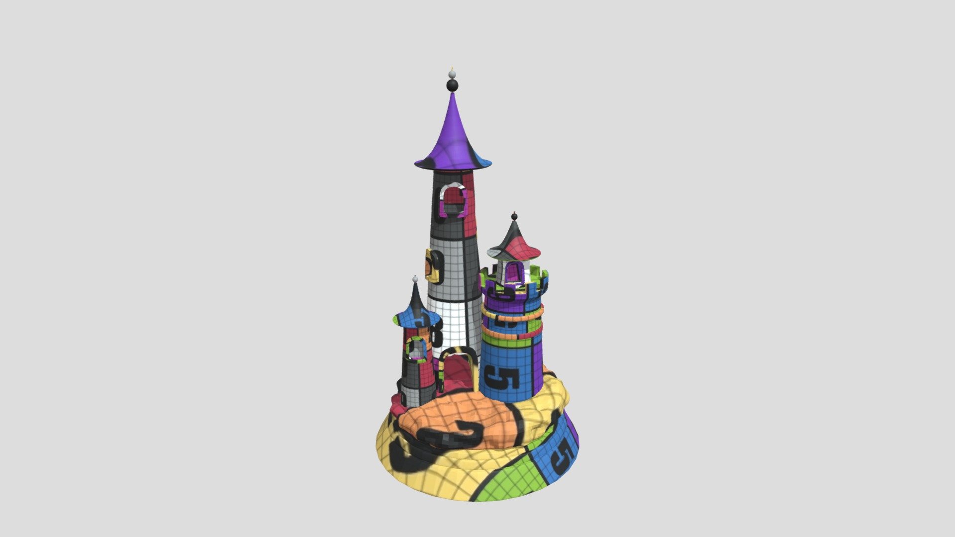 SM_HighPolyFishCastle_ejh - 3D model by Elle Hallock (@nightelle ...
