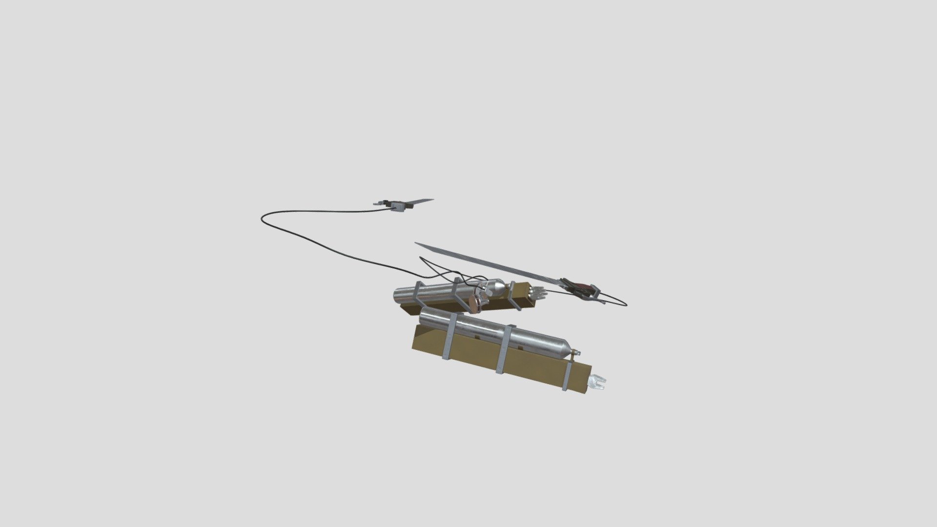 Attack On Titan ODM Gear - 3D model by Charlon [ccd0b69] - Sketchfab