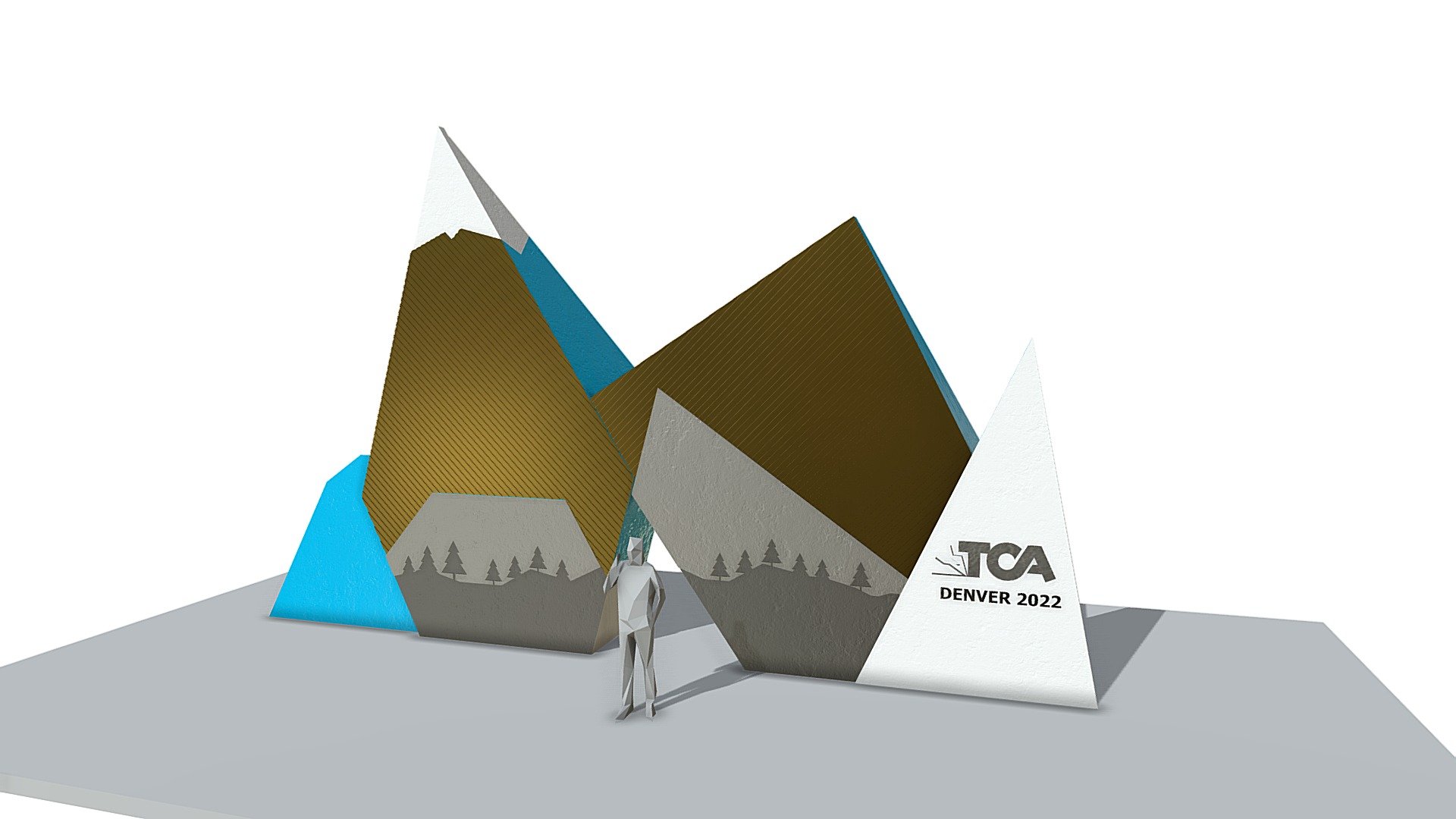 TCA Denver Mock UP - 3D model by InnovativeBrick [ccd0f9e] - Sketchfab