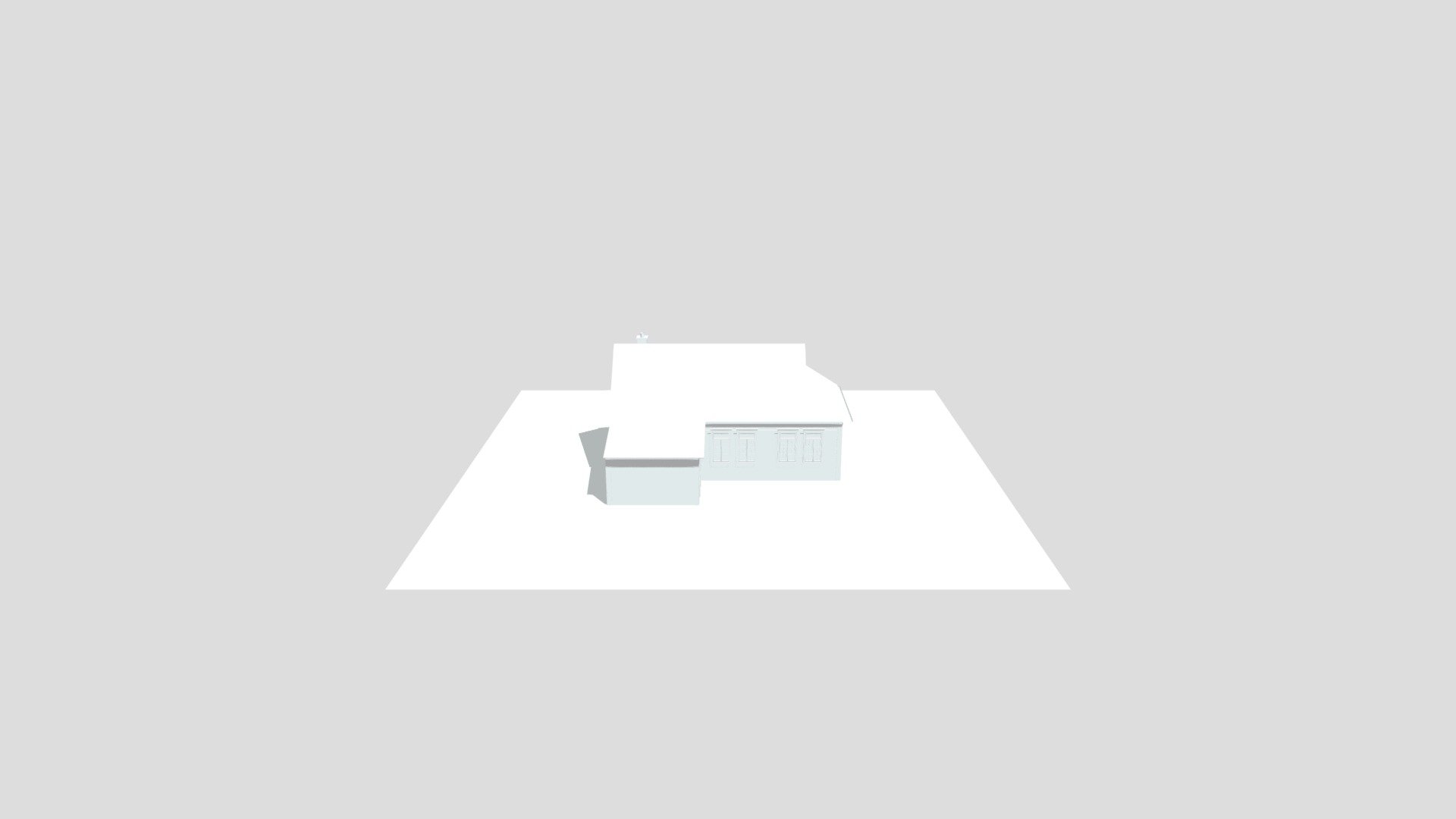 House (untextured) - Download Free 3D model by Siren_Head [ccd250b ...