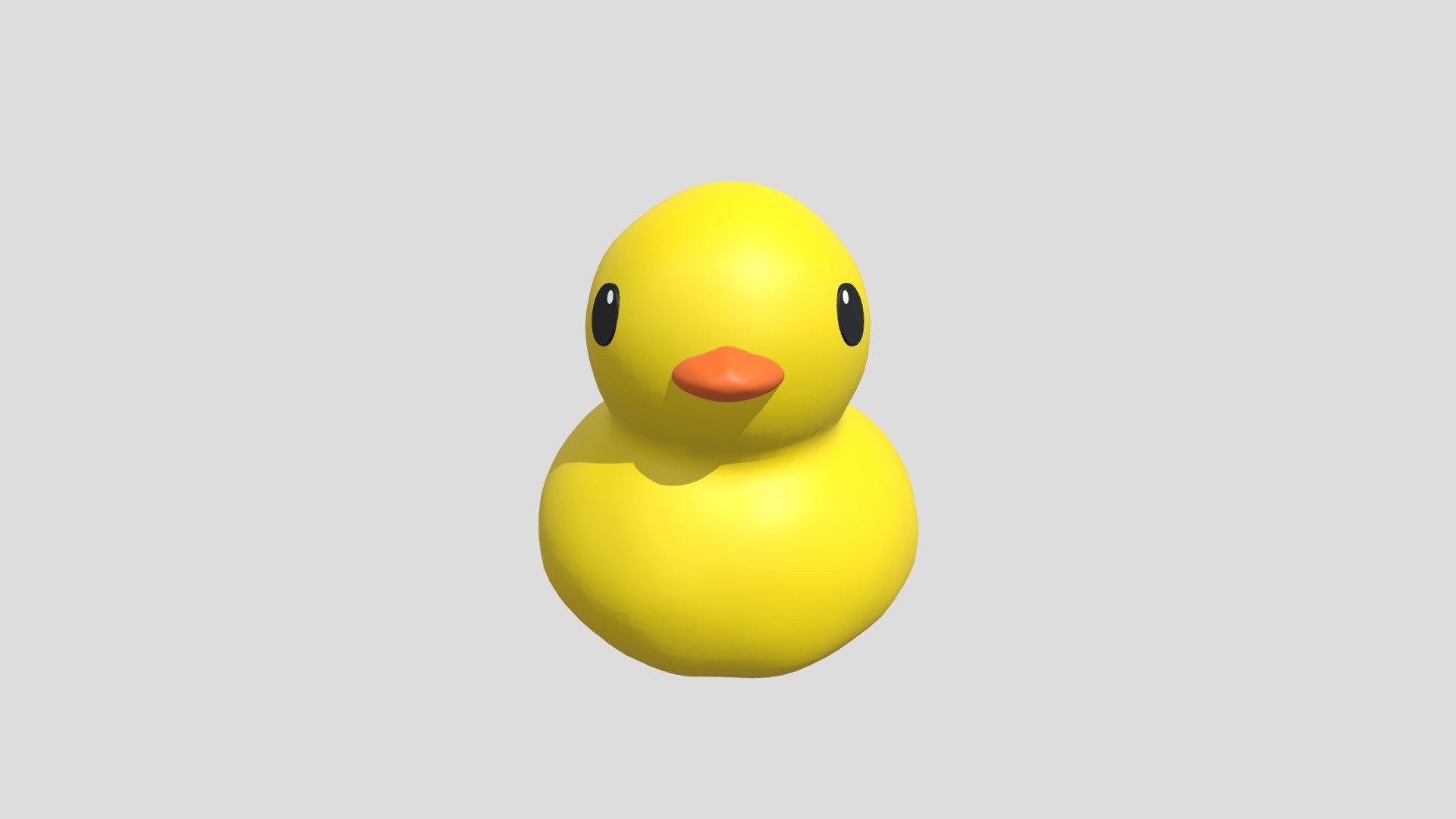 Rubber duck - Download Free 3D model by Darien (@EEVVEENN) [ccd424d ...