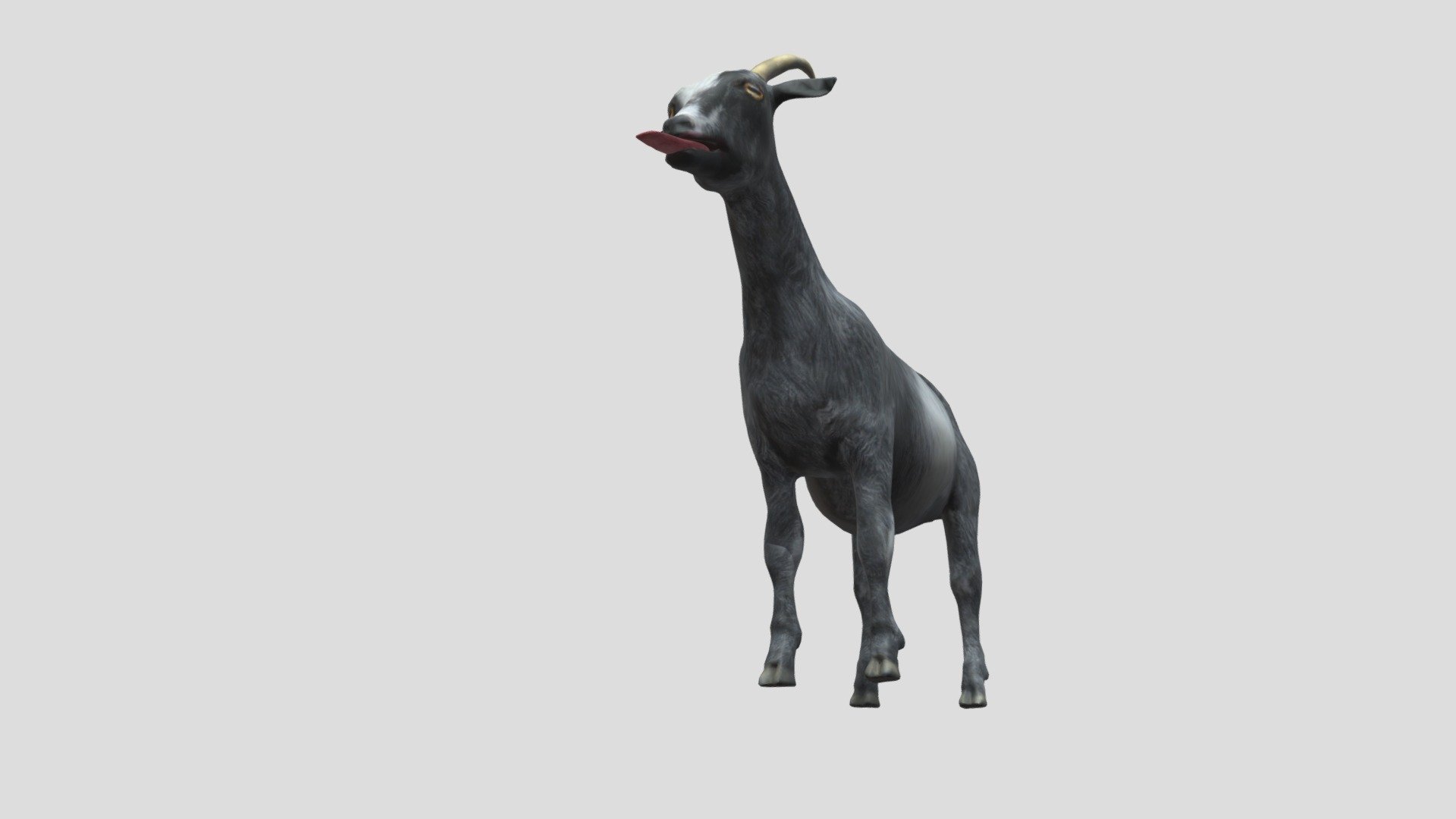 Senhor goat_simulator_-_goat_pilgor - Download Free 3D model by _Its ...