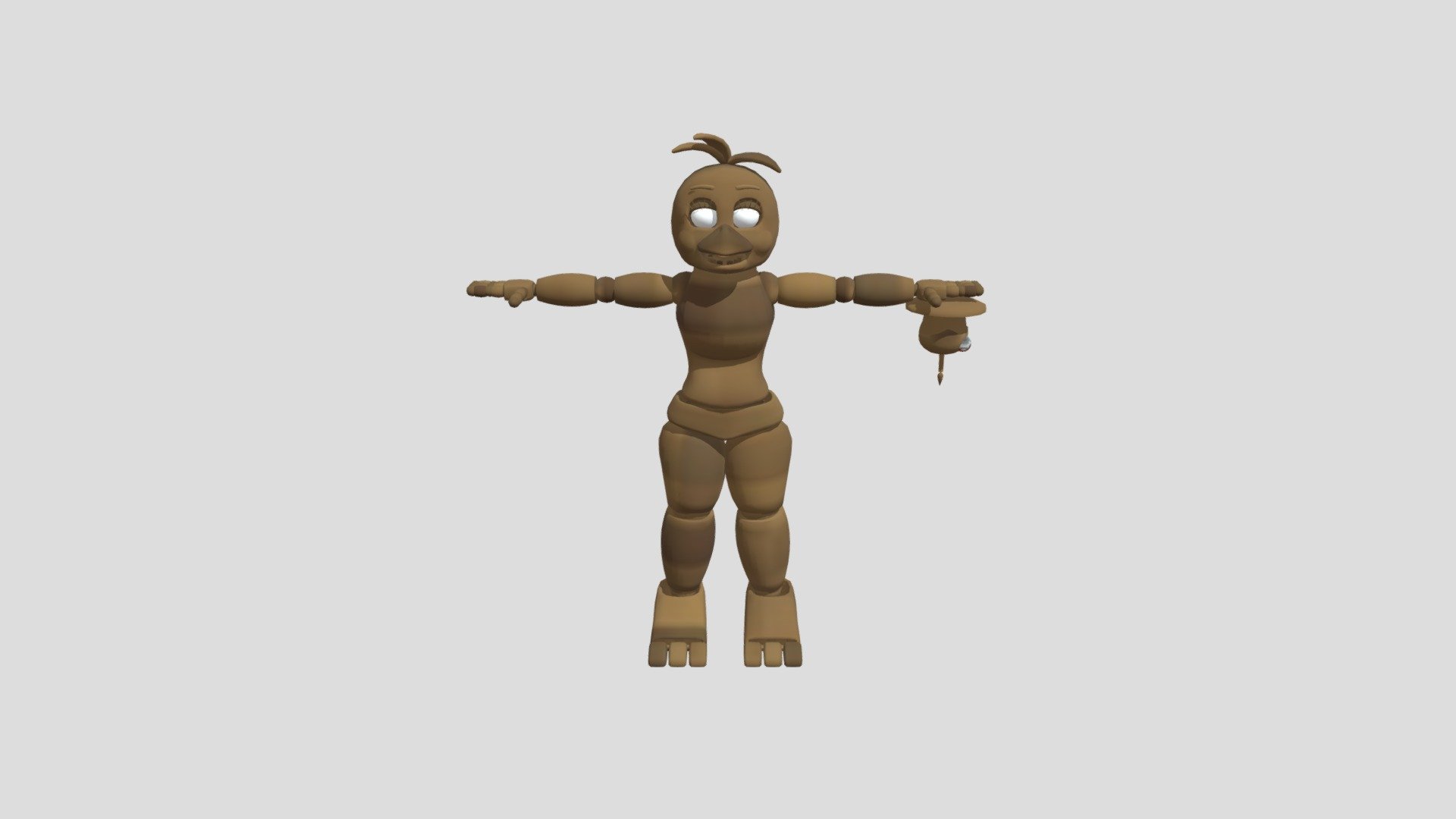 toy-chica-fnaf-ar-special-delivery random - Download Free 3D model by ...
