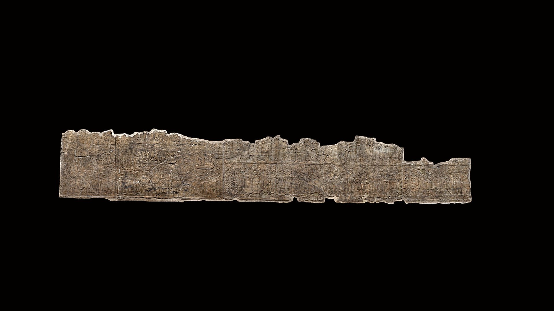 Campaigning in S. Iraq, Nineveh relief - Download Free 3D model by ...