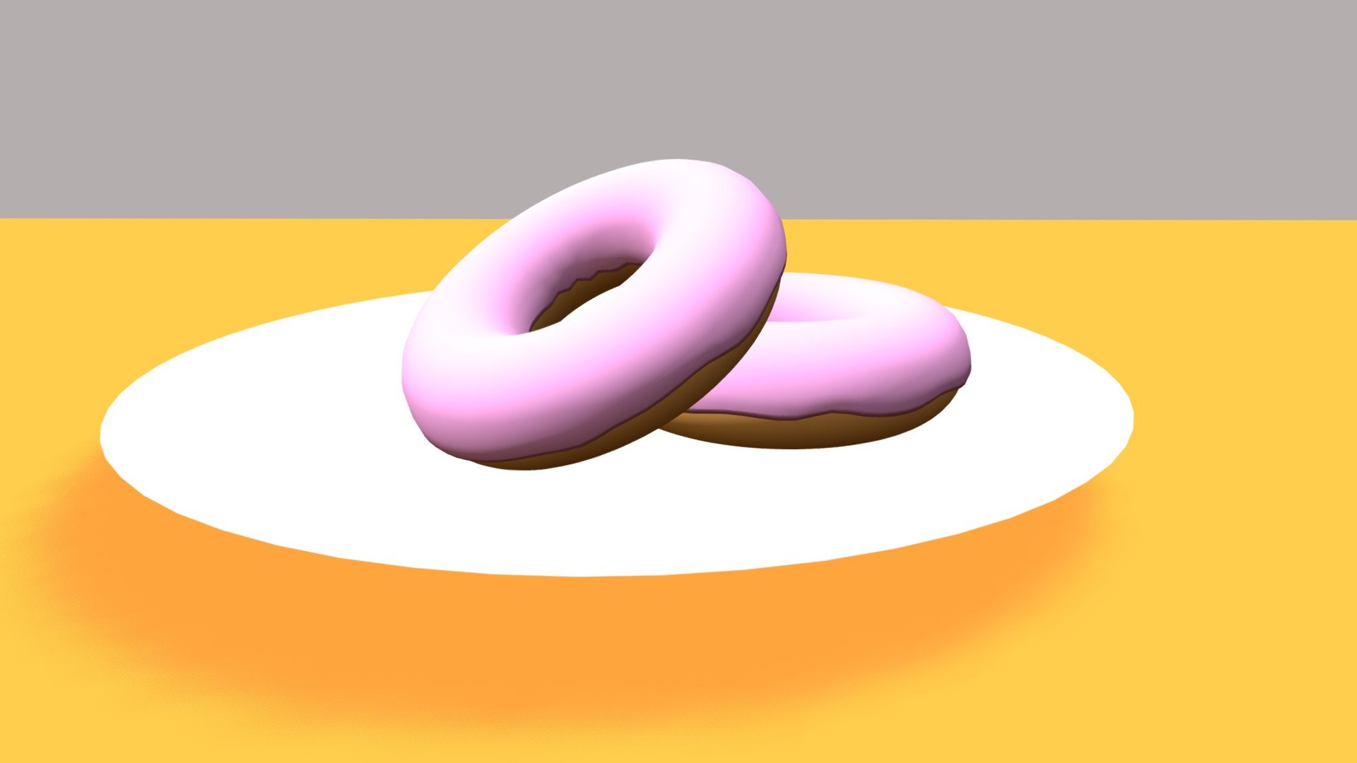 Donut - 3D model by Craig Mackay (@craigmackay) [ccd7d4b] - Sketchfab