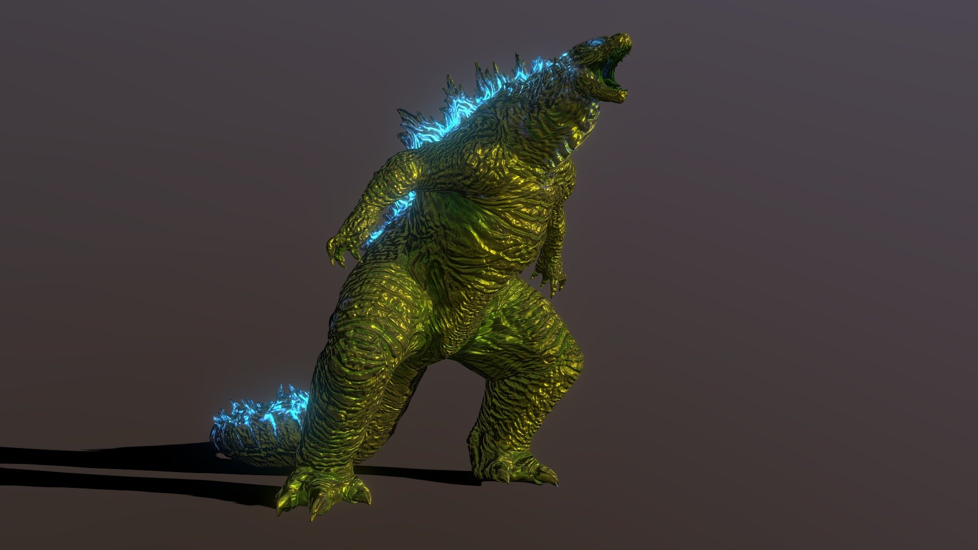 Godzilla [GOLD] - Download Free 3D model by ArachnoBoy (@vang807 ...
