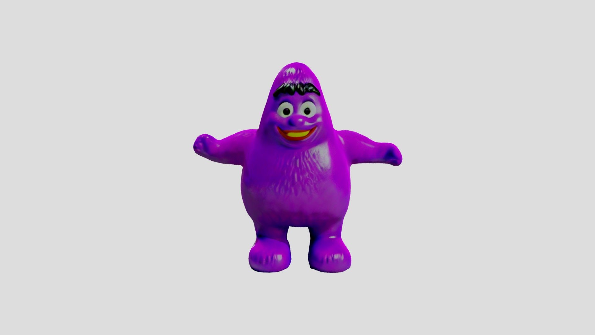 Grimace - Buy Royalty Free 3D model by Daniel.Pikl [ccdc607] - Sketchfab Store