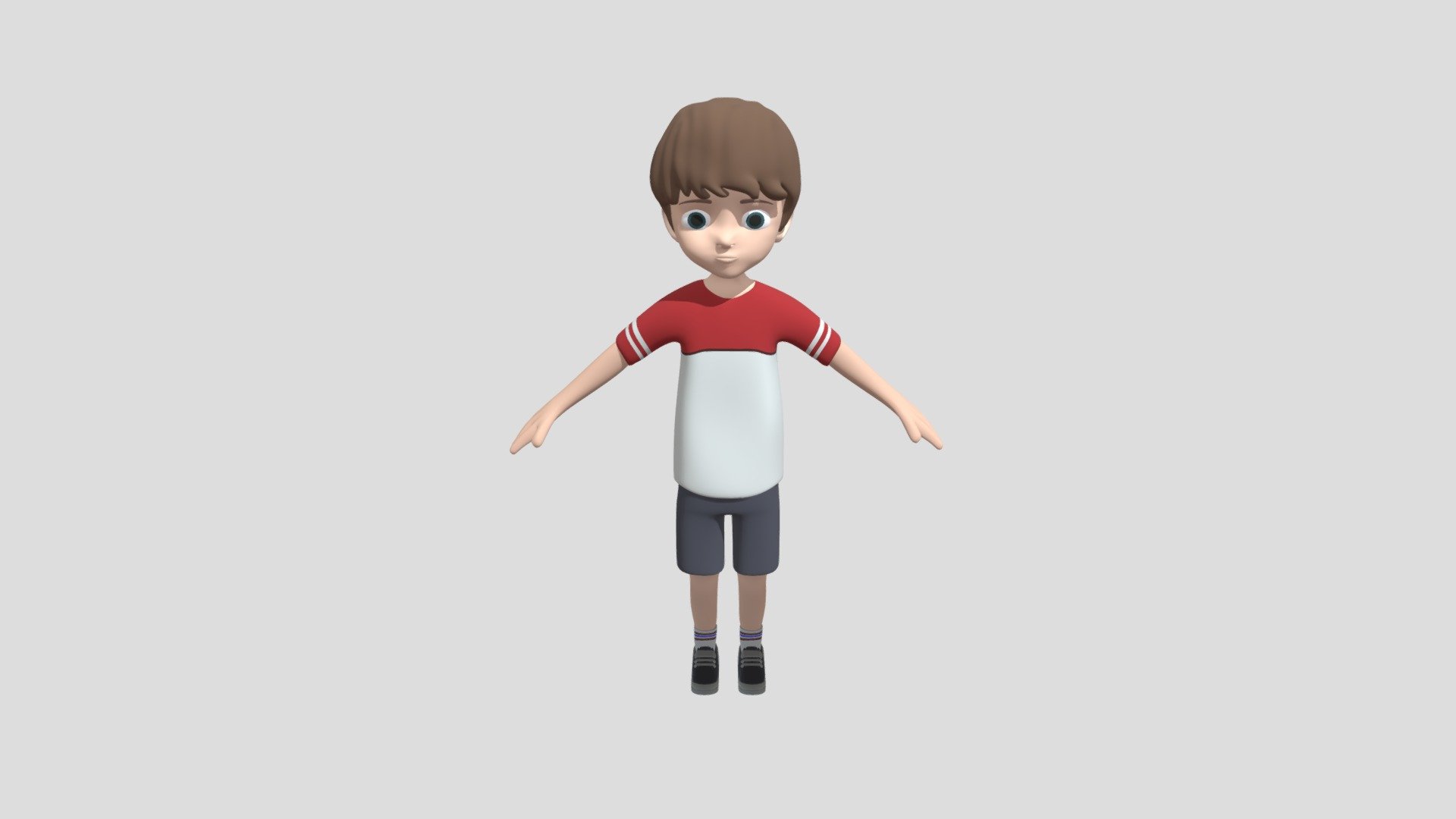 Kid Boy - Download Free 3D model by oLric (@selimalsk) [ccdc8ca ...