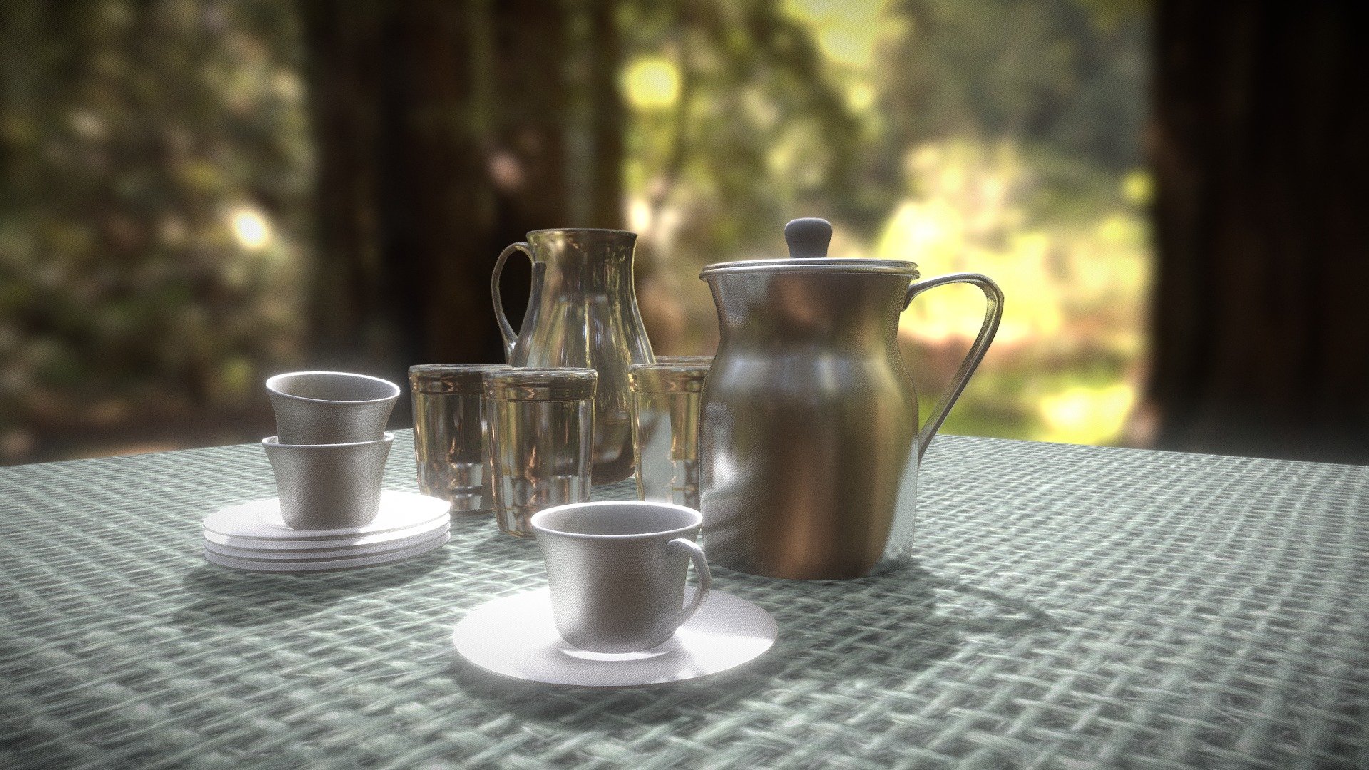 Still life in Blender - 3D model by Jonathan León (@jonathanleon ...