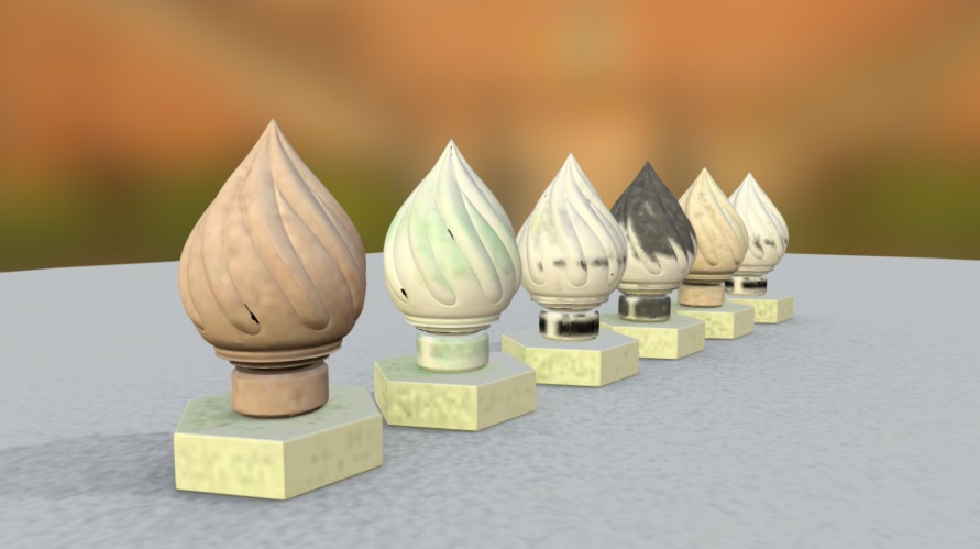 Materials Test - 3D model by lucascv [ccde9e5] - Sketchfab