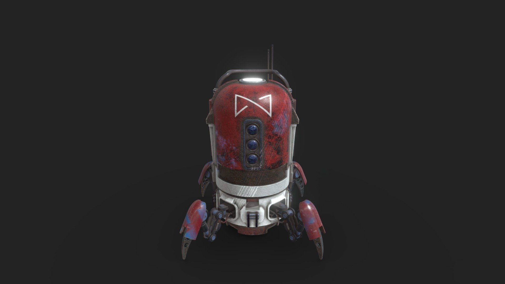 Spider bot - 3D model by Pupillka (@talerisss) [ccdeec2] - Sketchfab