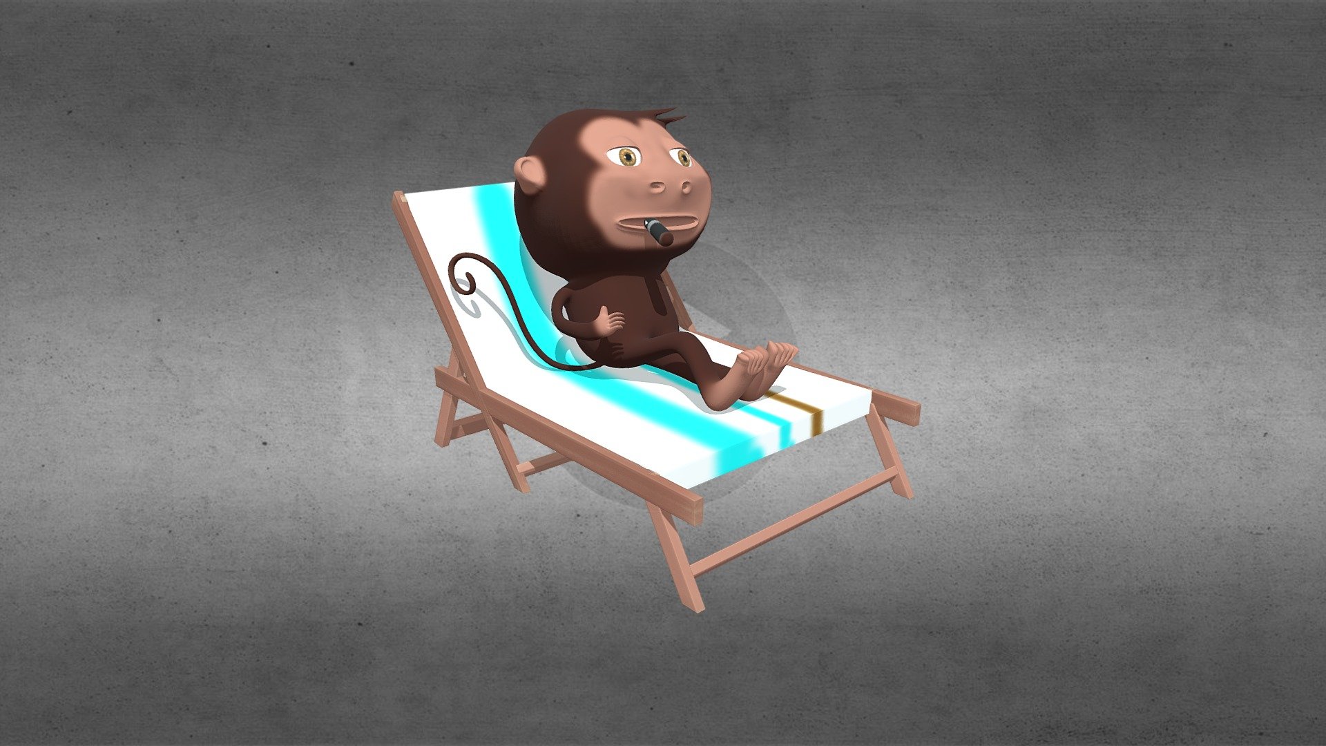 Monkey 3D Model printer 3D - 3D model by afdhald5 [ccdf05e] - Sketchfab