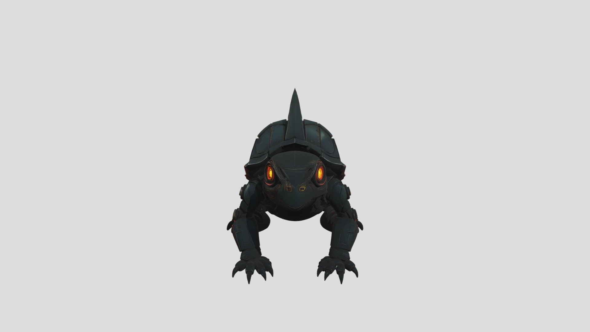 Robotic_turtle - 3D model by ventrix (@megaron861) [cce0a55] - Sketchfab