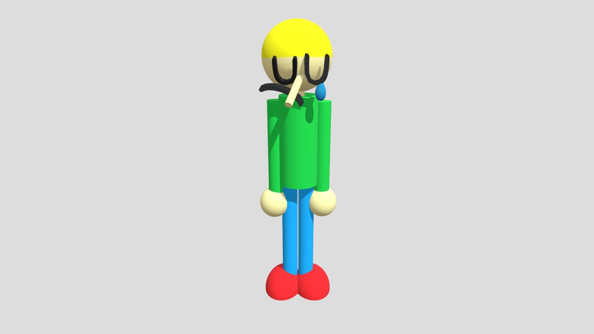 Garrett Is Sad - Download Free 3D model by Henry the Stick ...