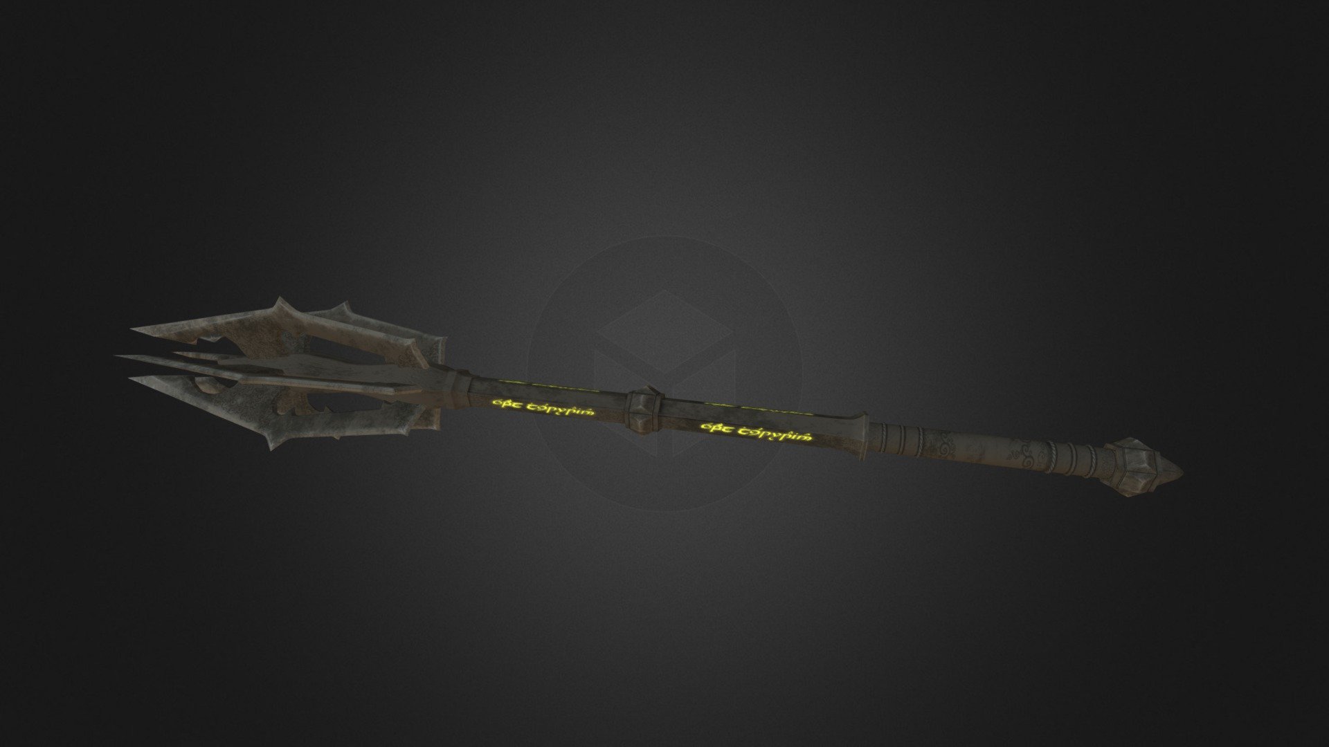 Saurons Mace - 3D model by jforthdesigns [cce2f61] - Sketchfab