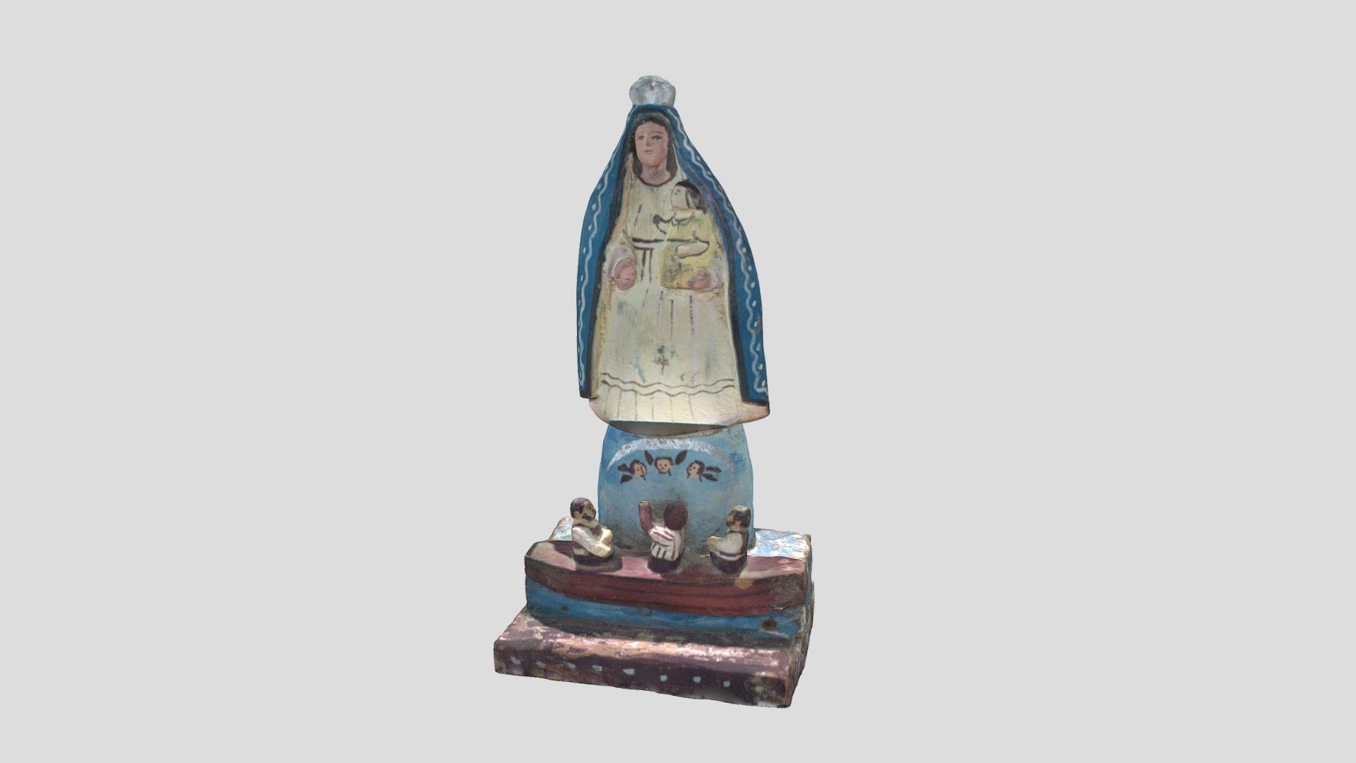 Virgen de la Caridad del Cobre (ET-AN-418) - 3D model by centroleon ...